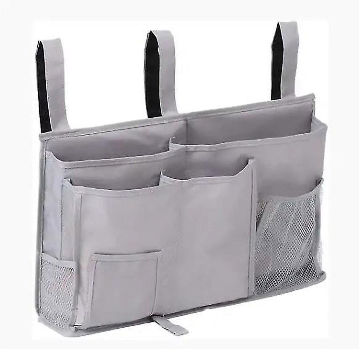 Versatile Bedside Caddy, Durable Waterproof Oxford Fabric Storage Bag ...
