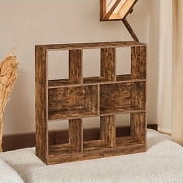 Versatile Bookcase, Freestanding Storage Unit with 8 Open Compartments ...