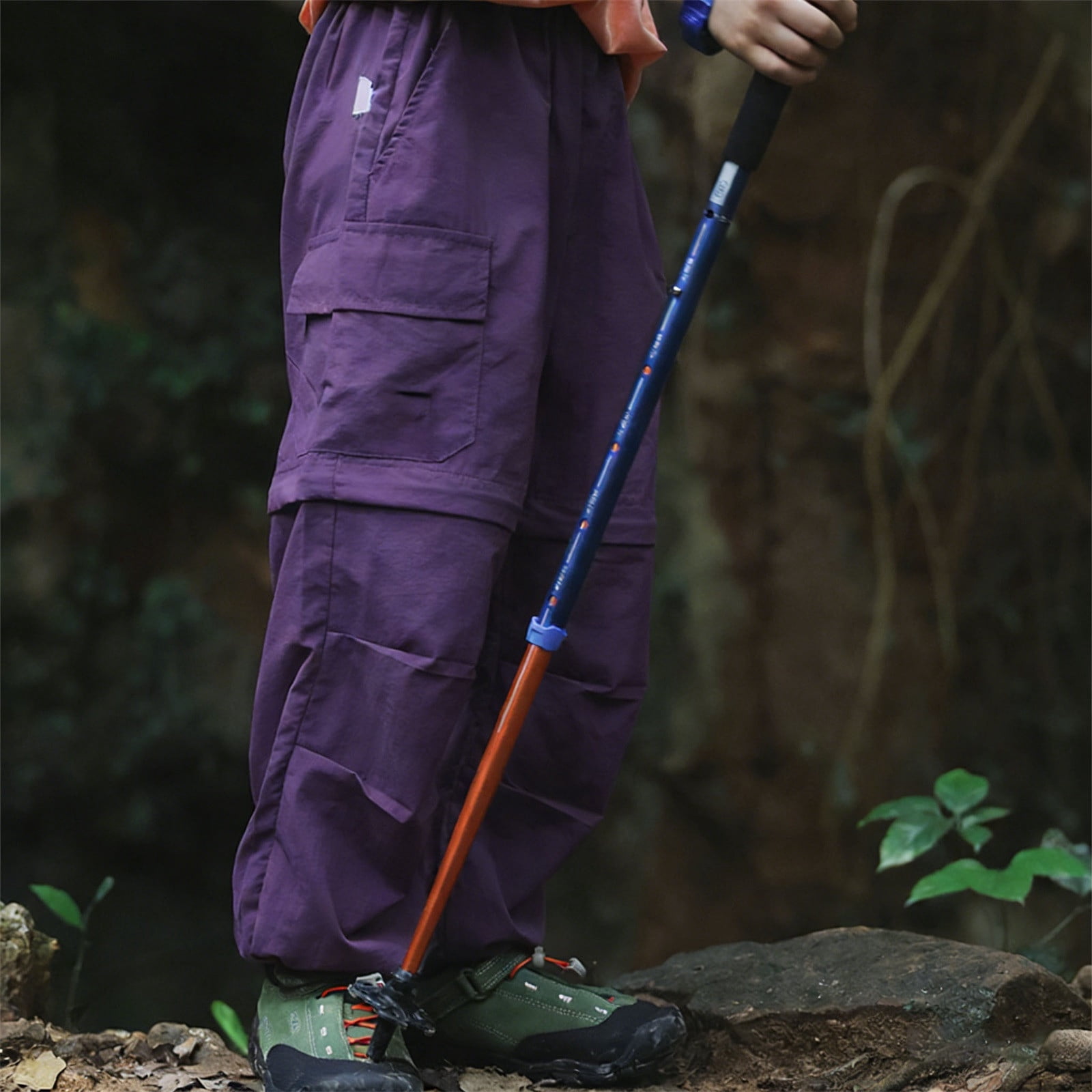 Versatile Boys Outdoor Cargo Pants With Detachable Legs For All Season ...