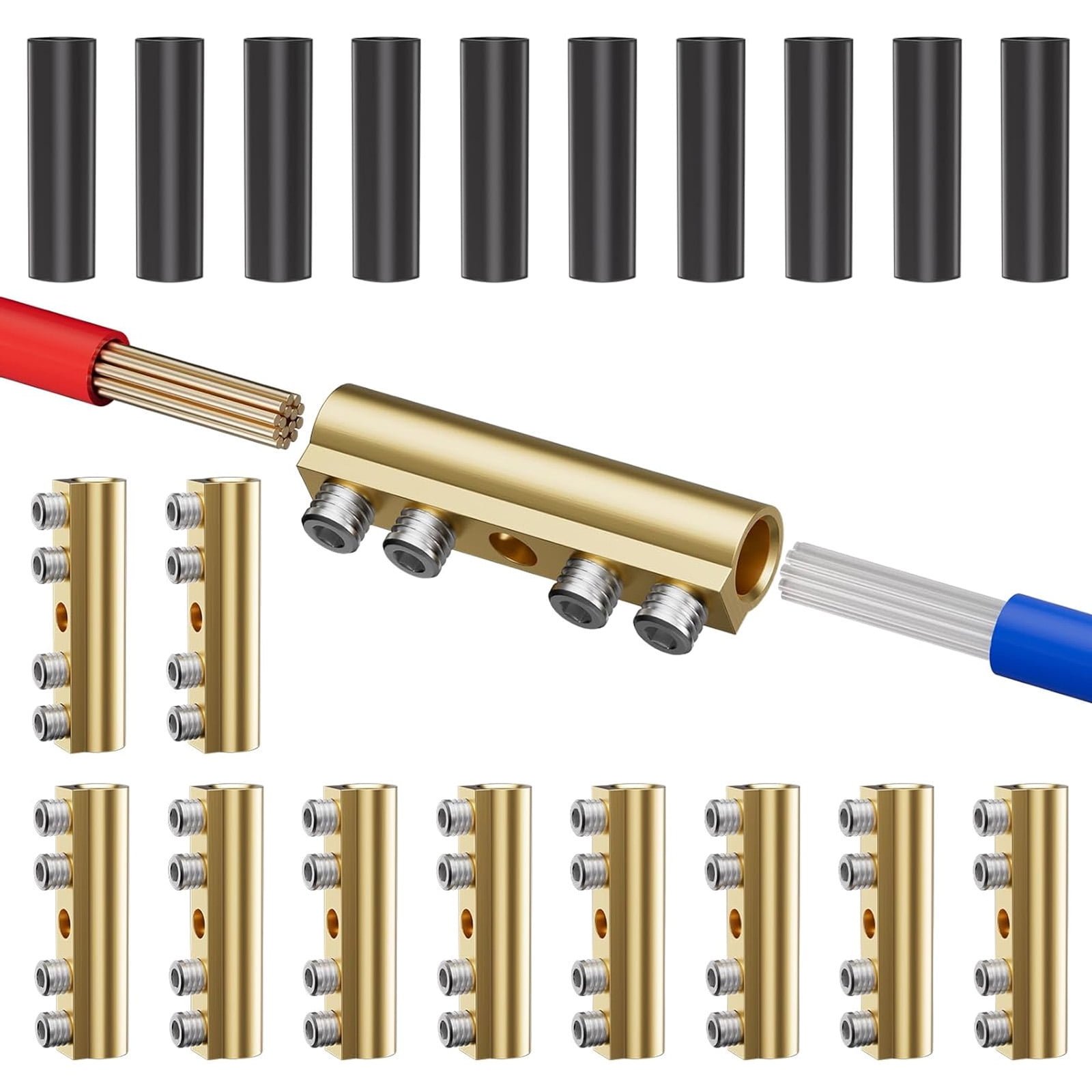 Versatile Brasses Wire Connectors for Multiple Applications Including ...