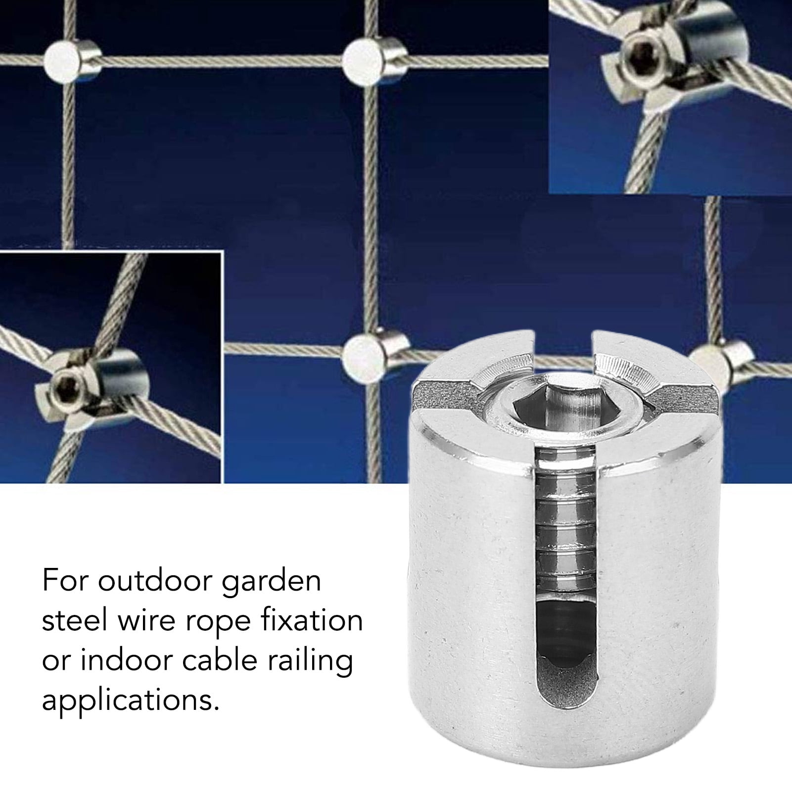 Versatile Cable Clamp 10,Pack, Premium Stainless Steel for Secure Wire ...