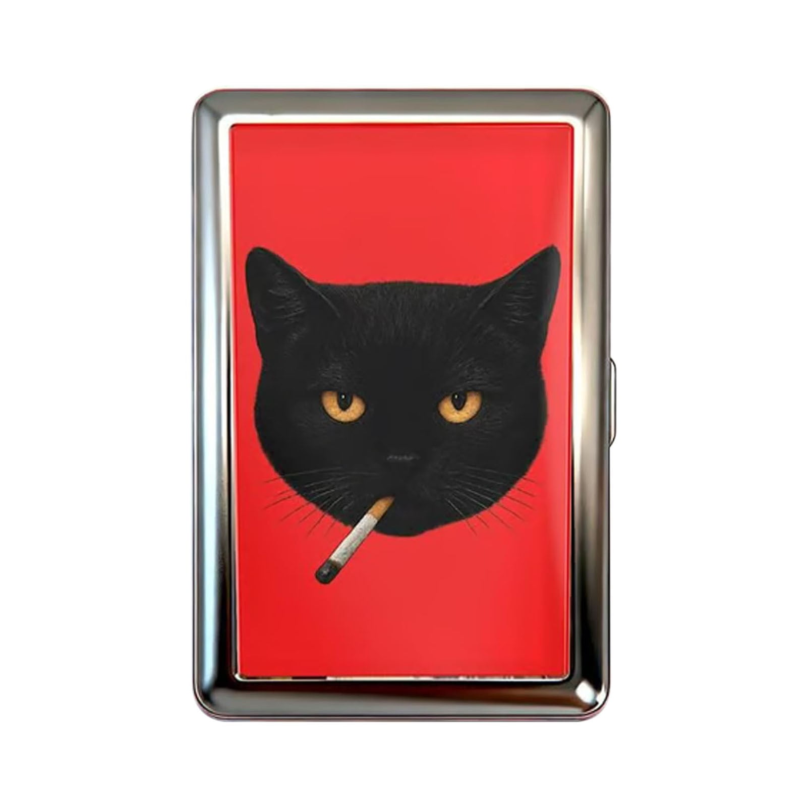 Versatile Card & Cash Case, 2026 New Vintage Style Metal Cigarette Case ...