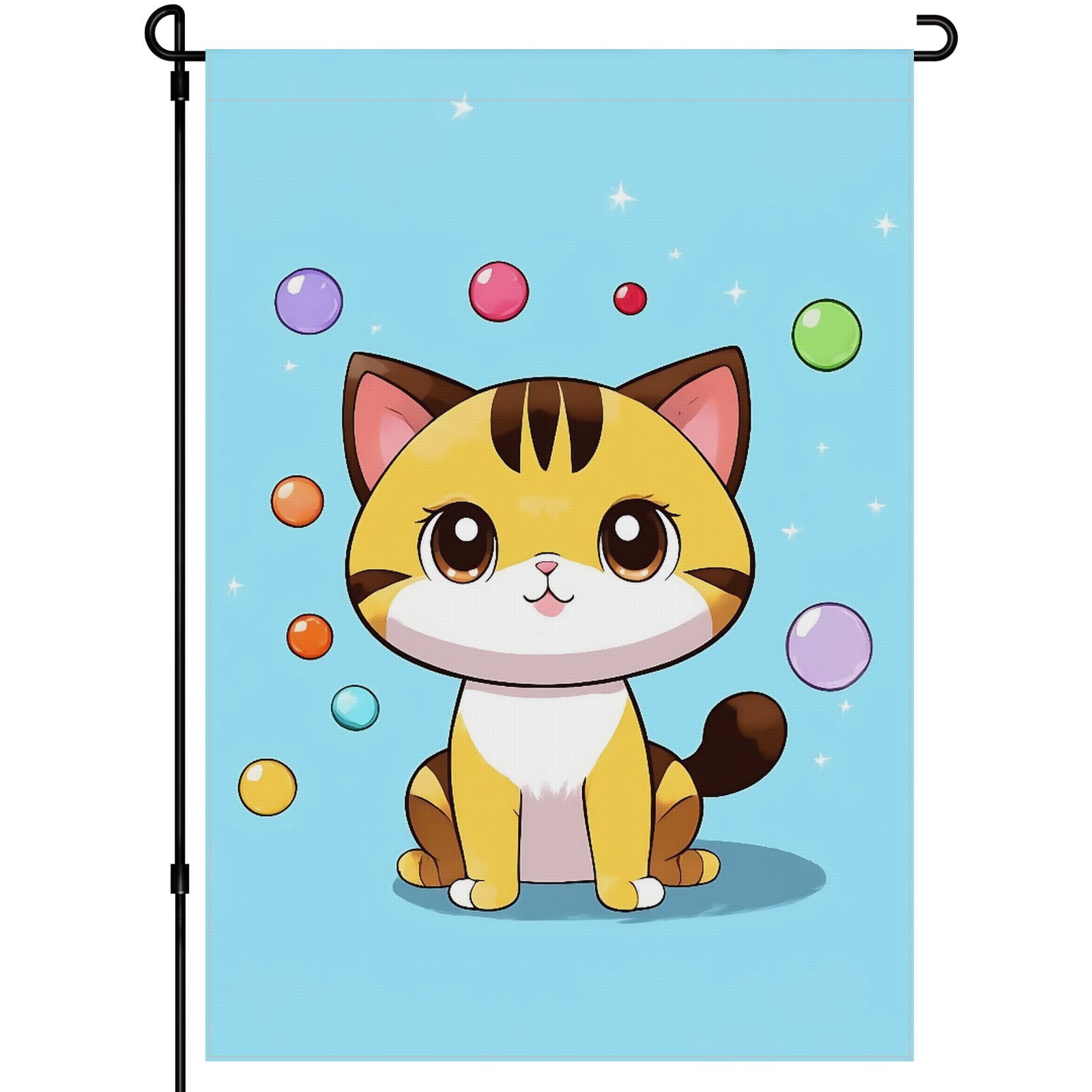 Versatile Cat Lover Garden Flag for Outdoor for Patio Outdoor Backyard ...