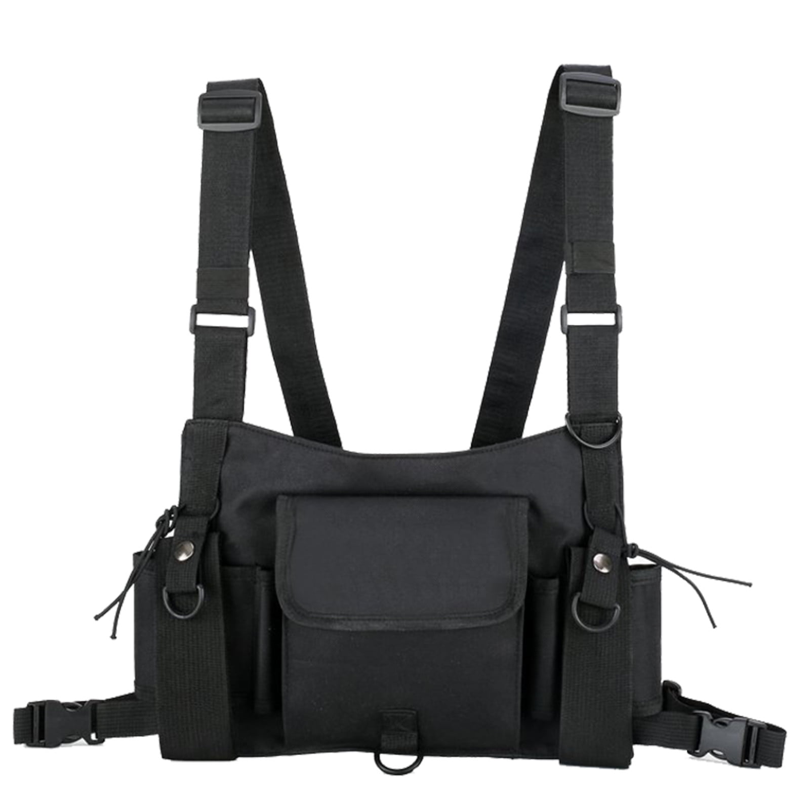 Versatile Chest Bag Vest Rig for Two Way Radio Walkie Talkie Universal ...