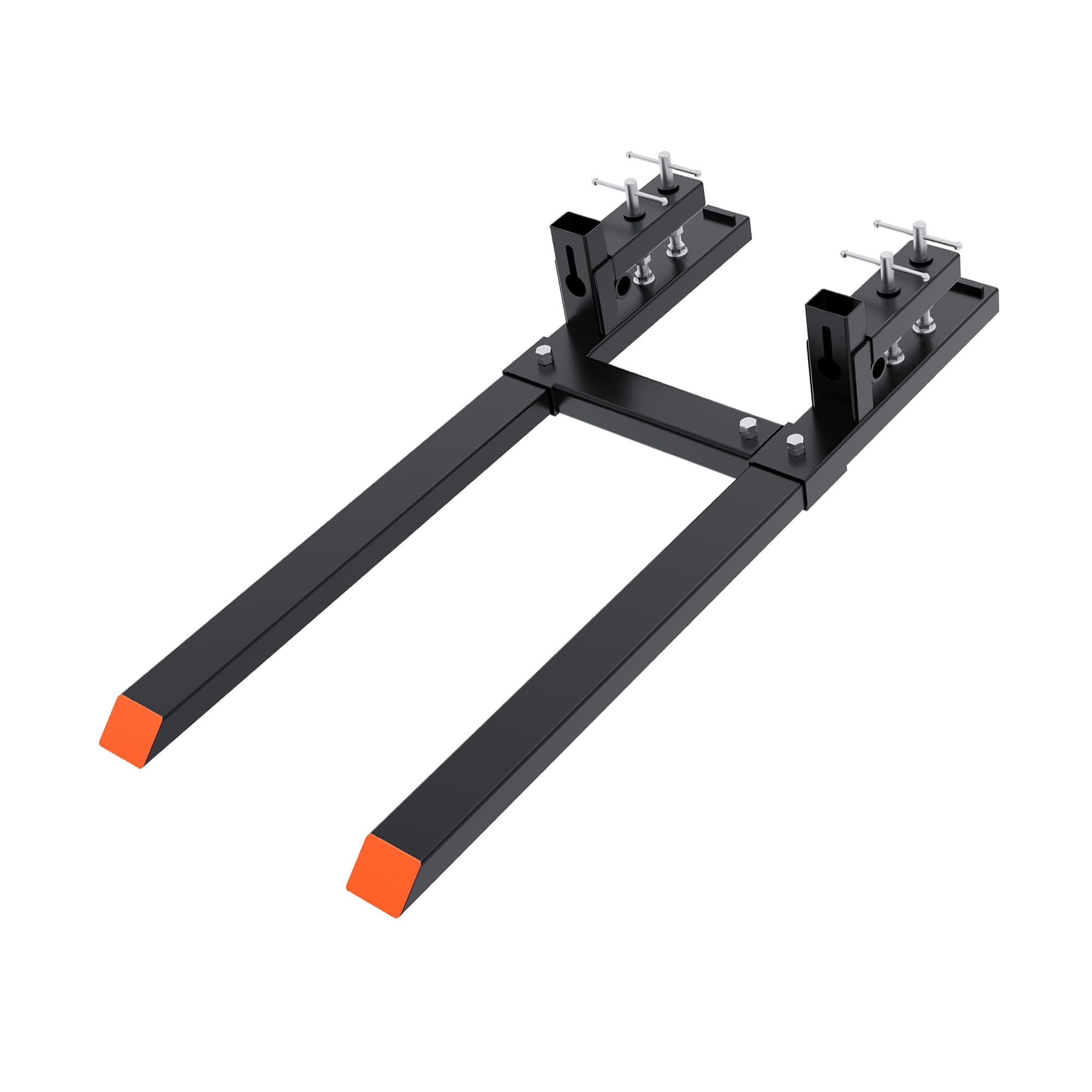 Versatile Clamping Fork Attachments -Mount for Tractor & SkidLoaders ...