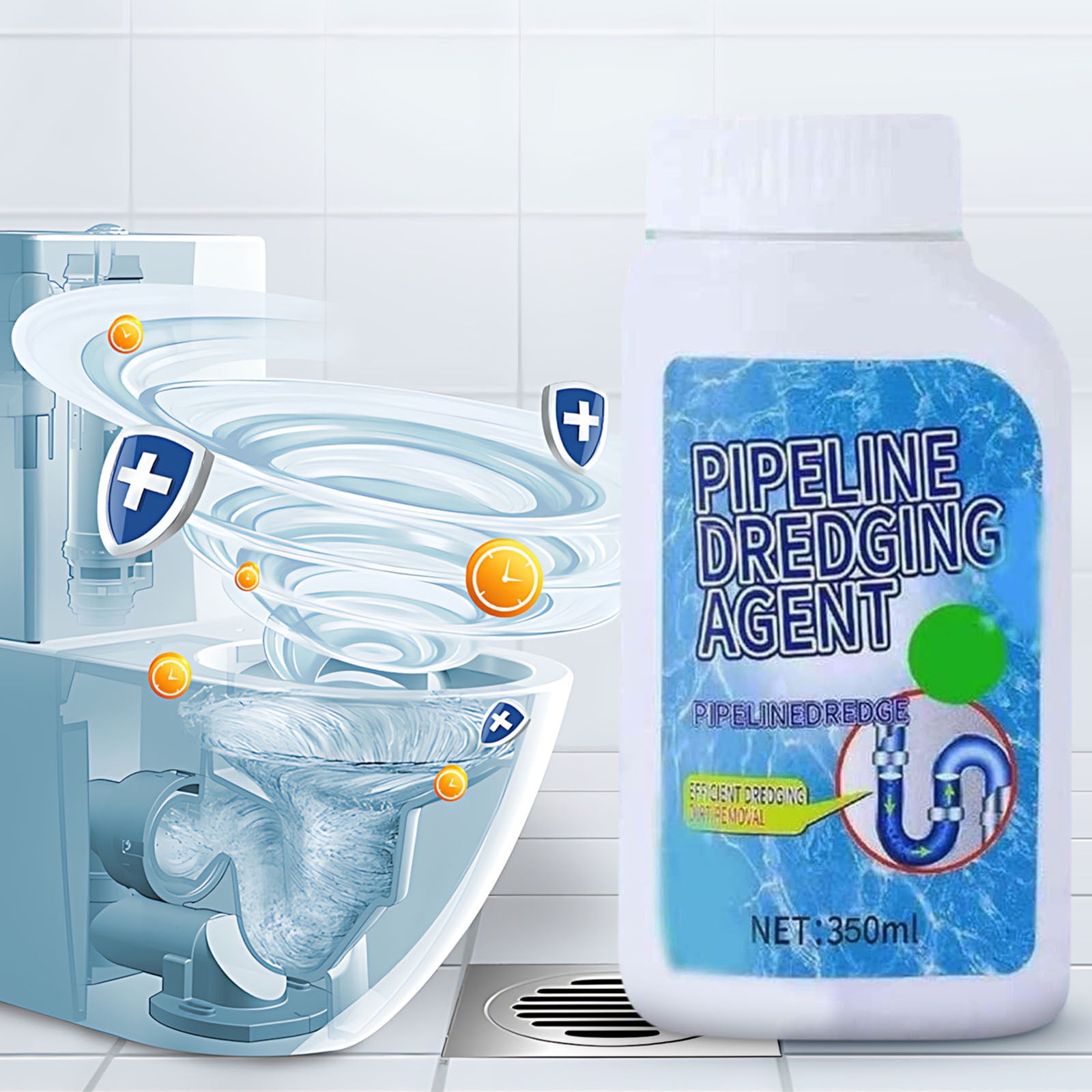 Versatile Cleaning Solution Powerful Unblocker, Cleaner Stubborn Grease ...
