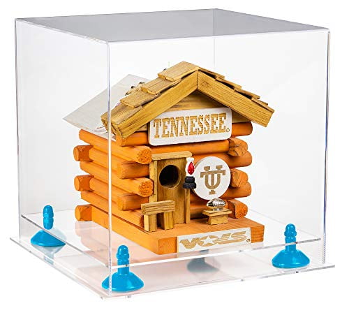 Versatile Clear Acrylic Display Case - Medium Square Box with Light ...