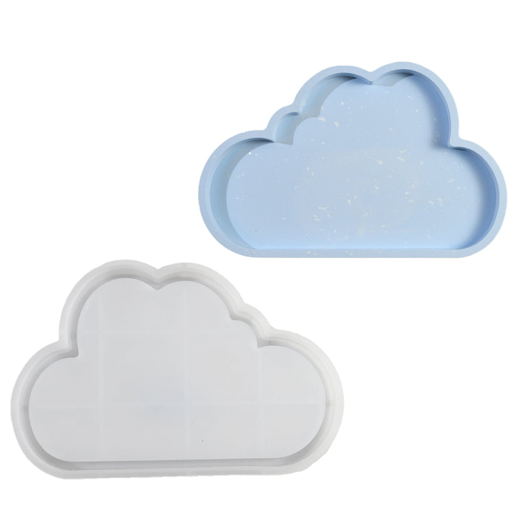 Creative Clouds Shape Silicone Baking Mold Soft Silicone Clouds Tray ...