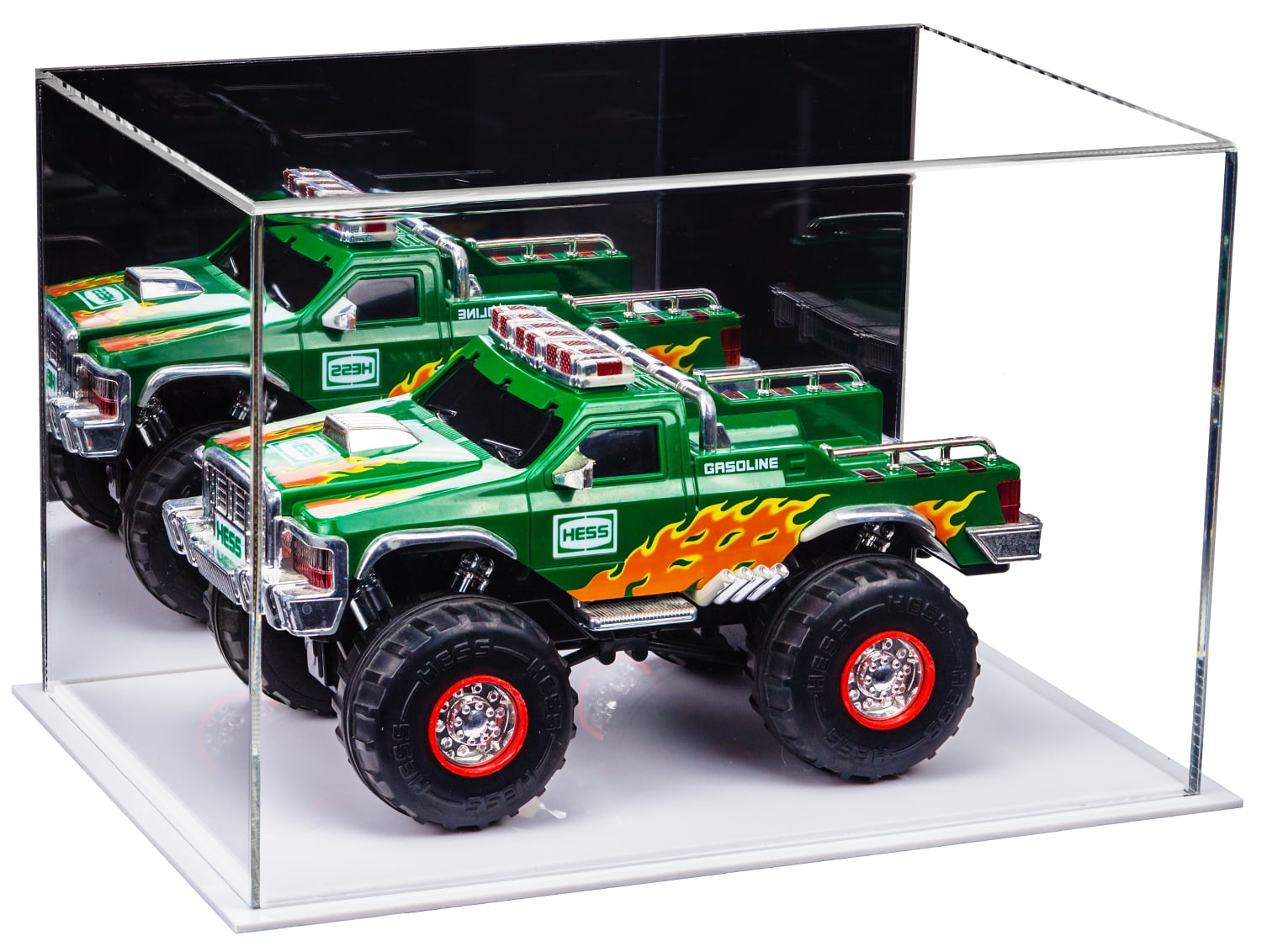 Versatile Deluxe Acrylic Display Case - Medium Rectangle Box with ...