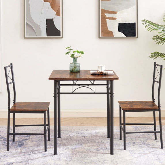 Versatile Dining Table+Non-Slip Chair Bottoms”-“Office Desk/Leisure ...
