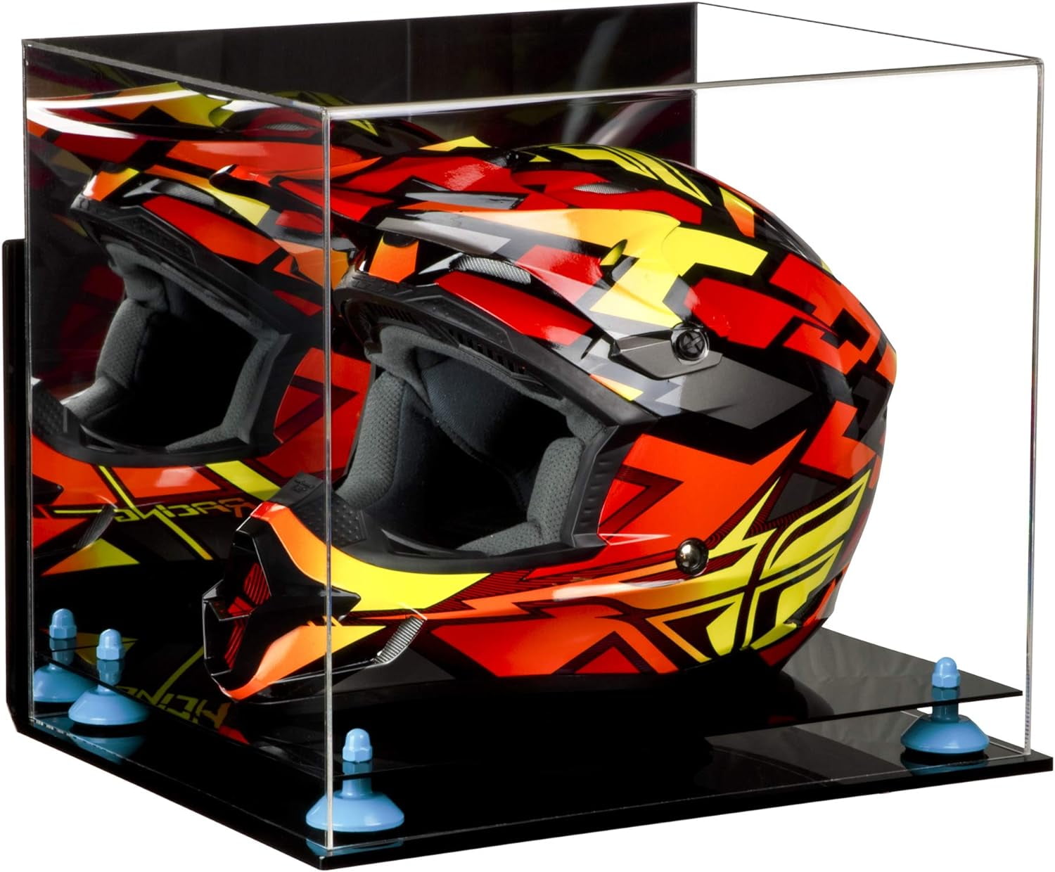 Versatile Display Case - Large Rectangle Box with Mirror, Wall Mount ...