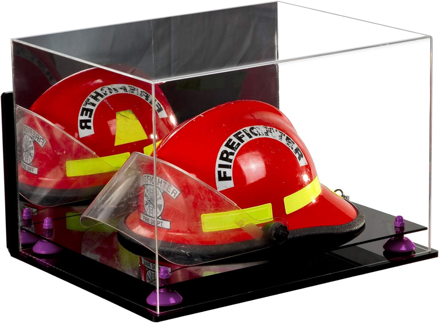 Versatile Display Case - Large Rectangle Box with Mirror, Wall Mount ...