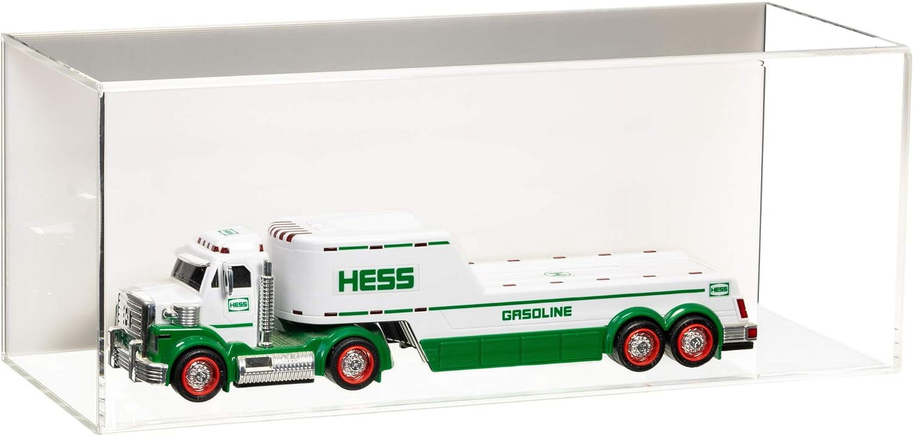 Versatile Display Case w/Sliding Back - Rectangle Box with Clear Case ...