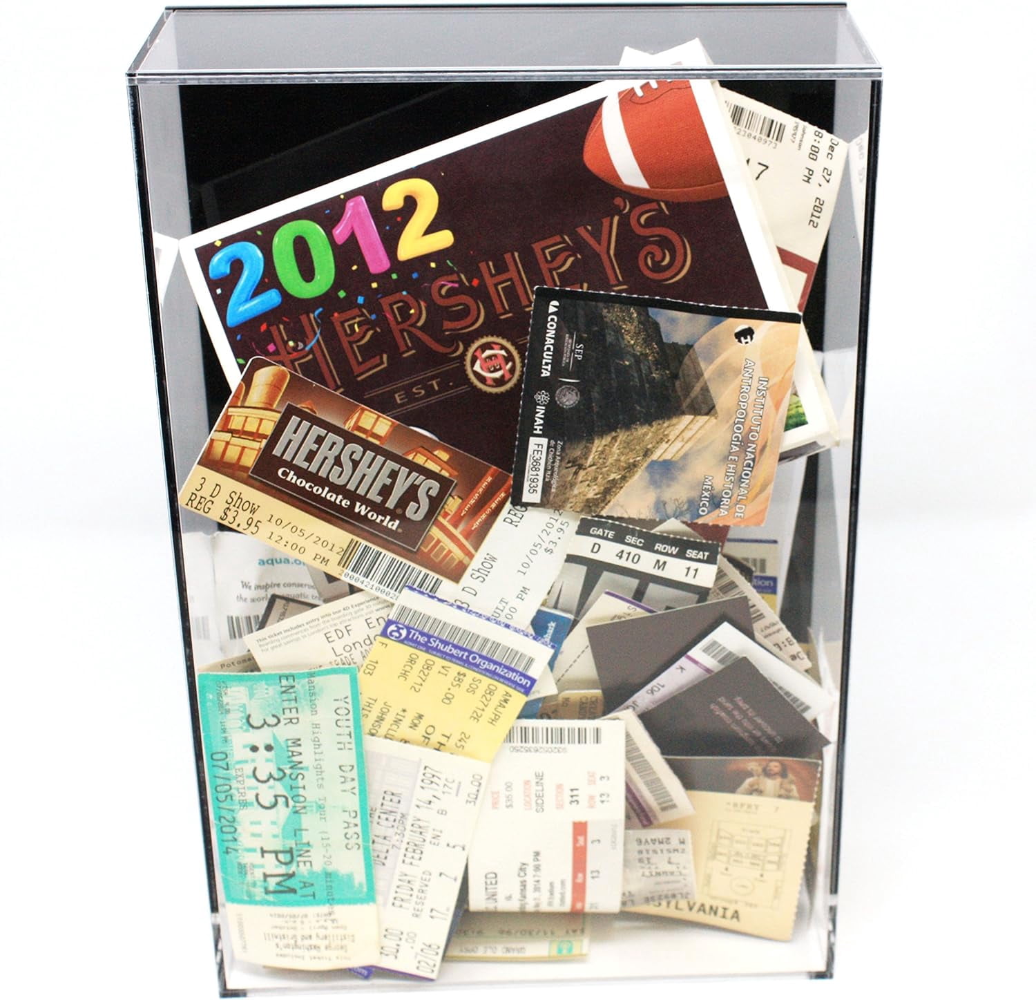 Versatile Display Case with Black Back and Wall Mount (Vertical or ...