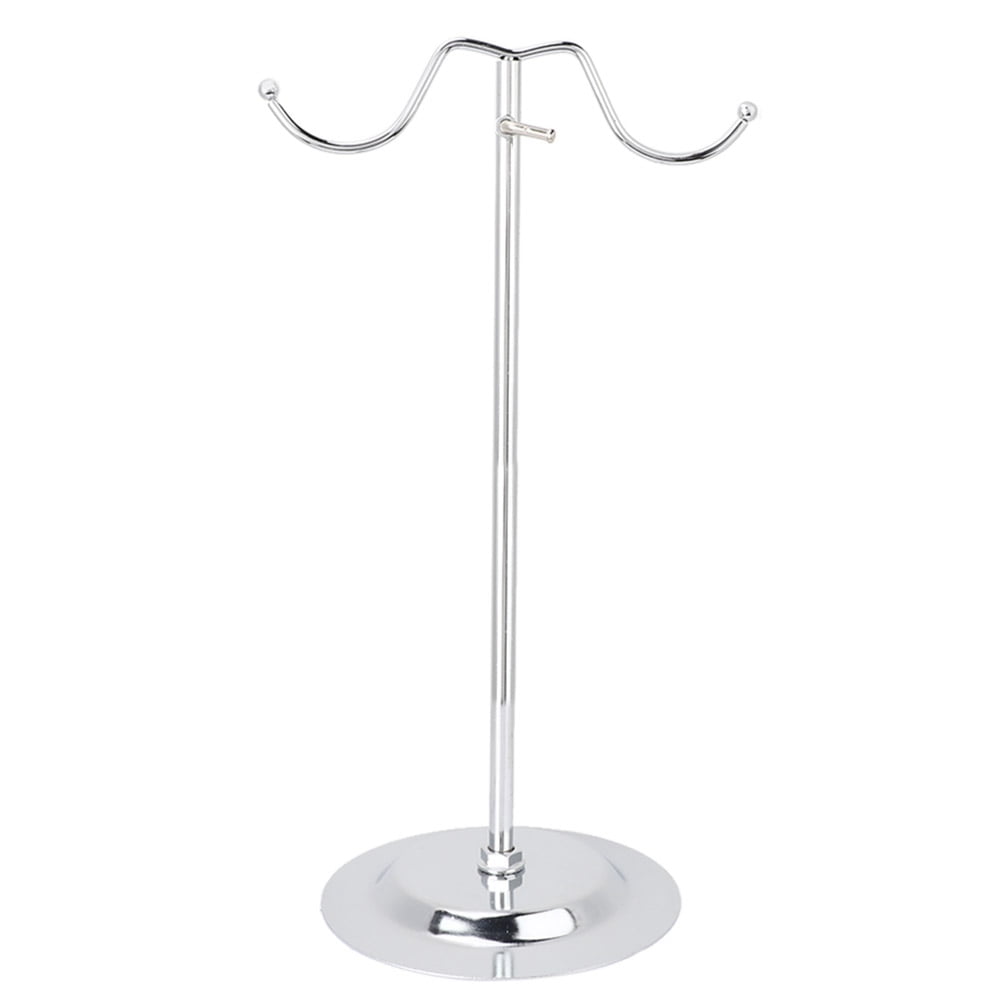 Versatile Display Stand, Adjustable Height Metal Chrome Plated Rack For ...