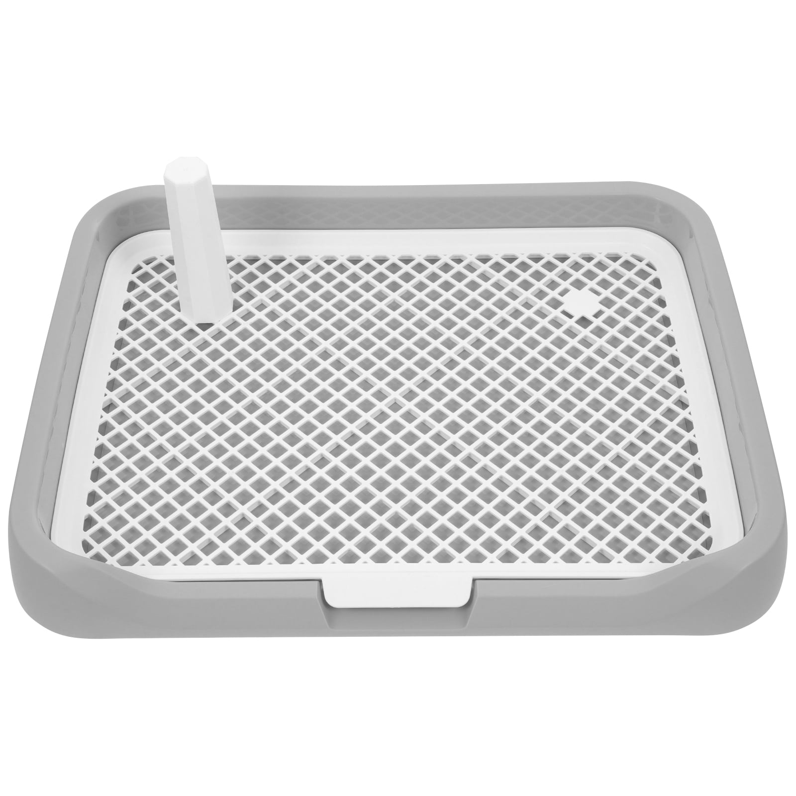 GAXIRE Dog Potty Pad Potty Tray Grey ABS 1Pcs Pet Owners - Walmart.com