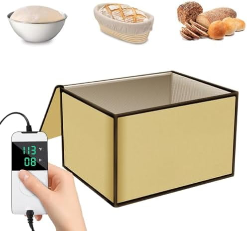 Versatile Dough Proofer Warming Box Adjustable Temperature Timer ...