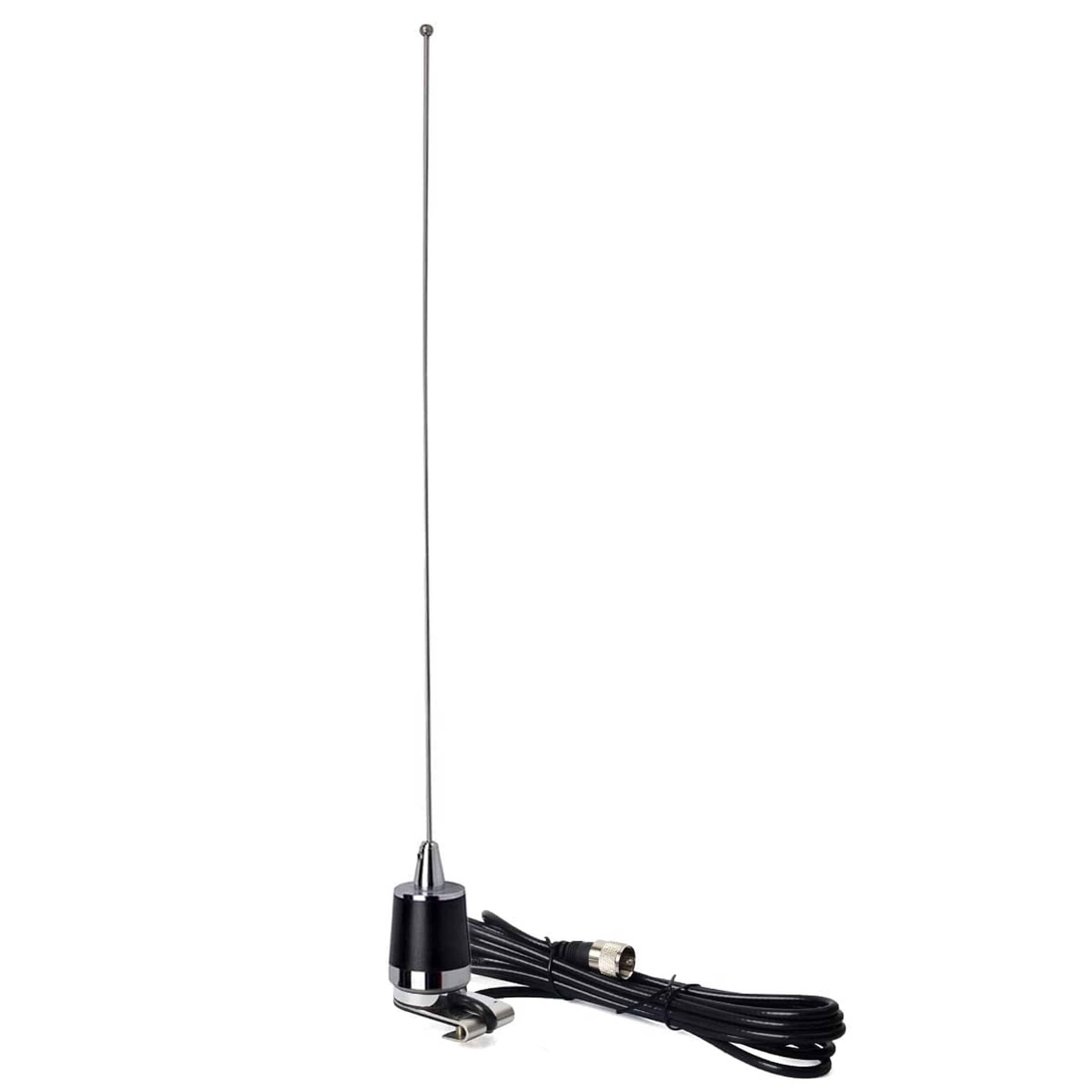 Versatile Dual Band VHF UHF Mobile Antenna with 13ft Coax Cable for Ham ...