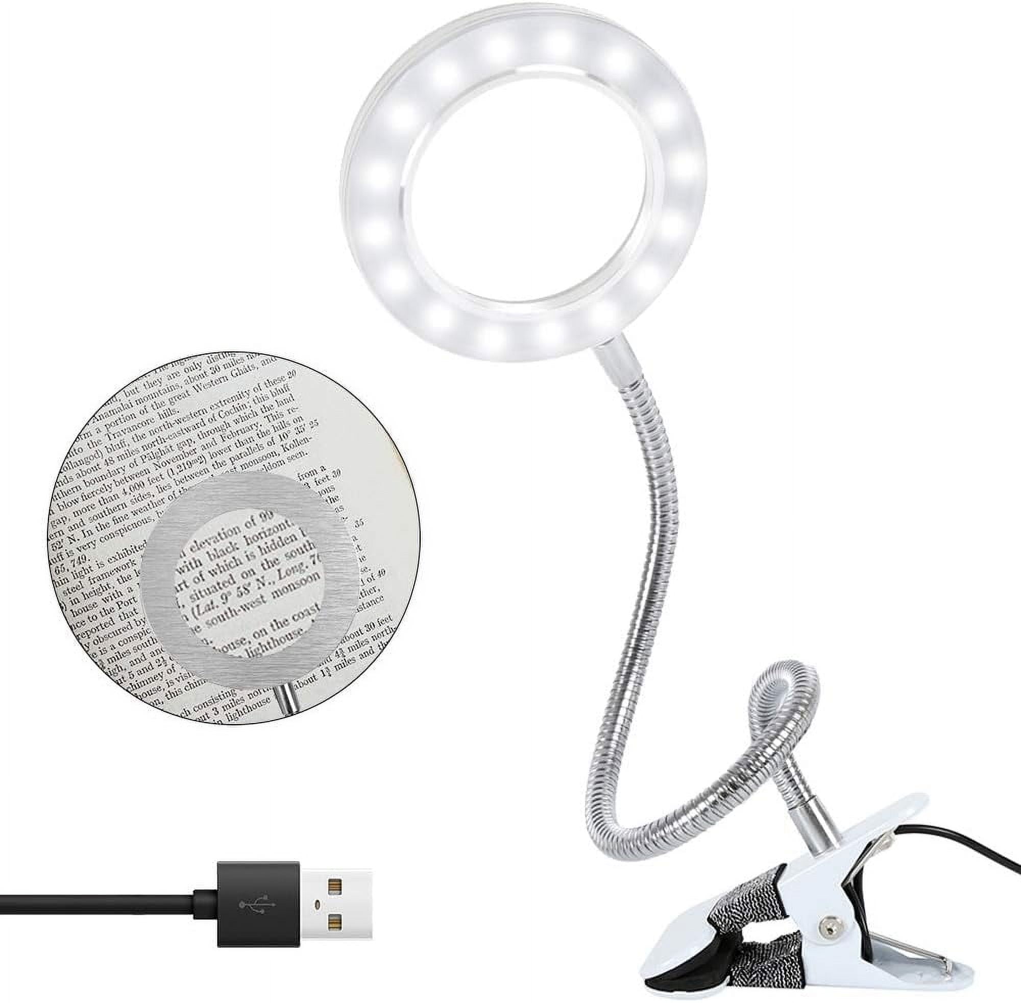 Versatile Dual-Purpose Light With Adjustable Clip Rotates 360 Degrees ...