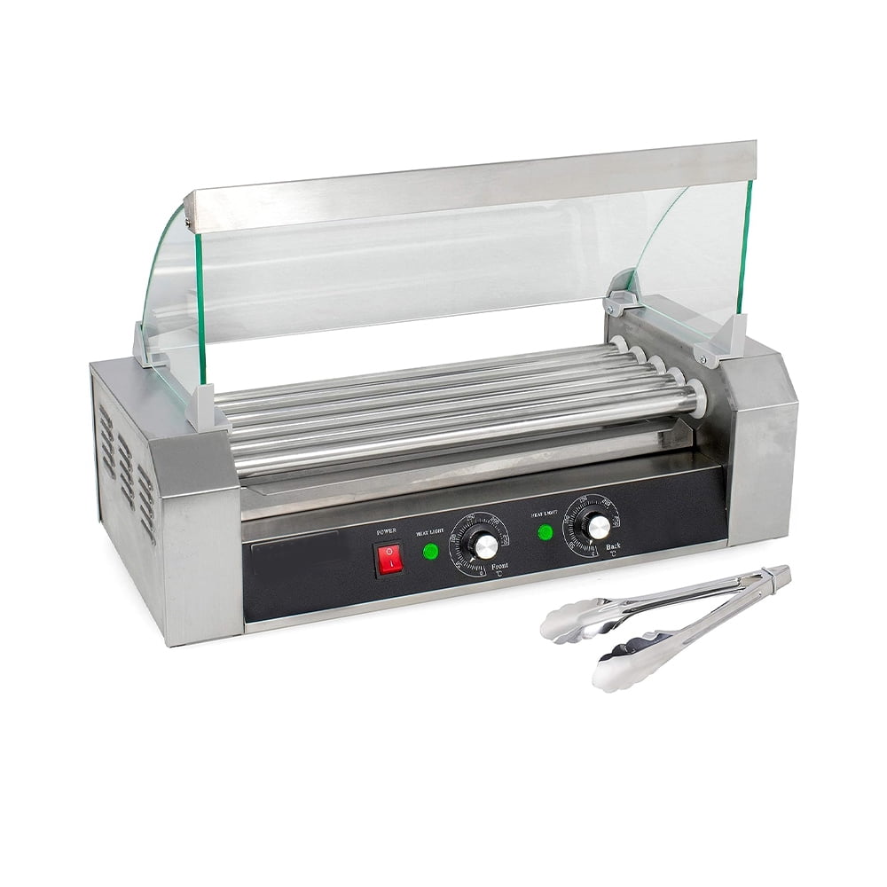 Versatile Electric Hot Dog Cooker Machine, 5 Full Roller Premium ...