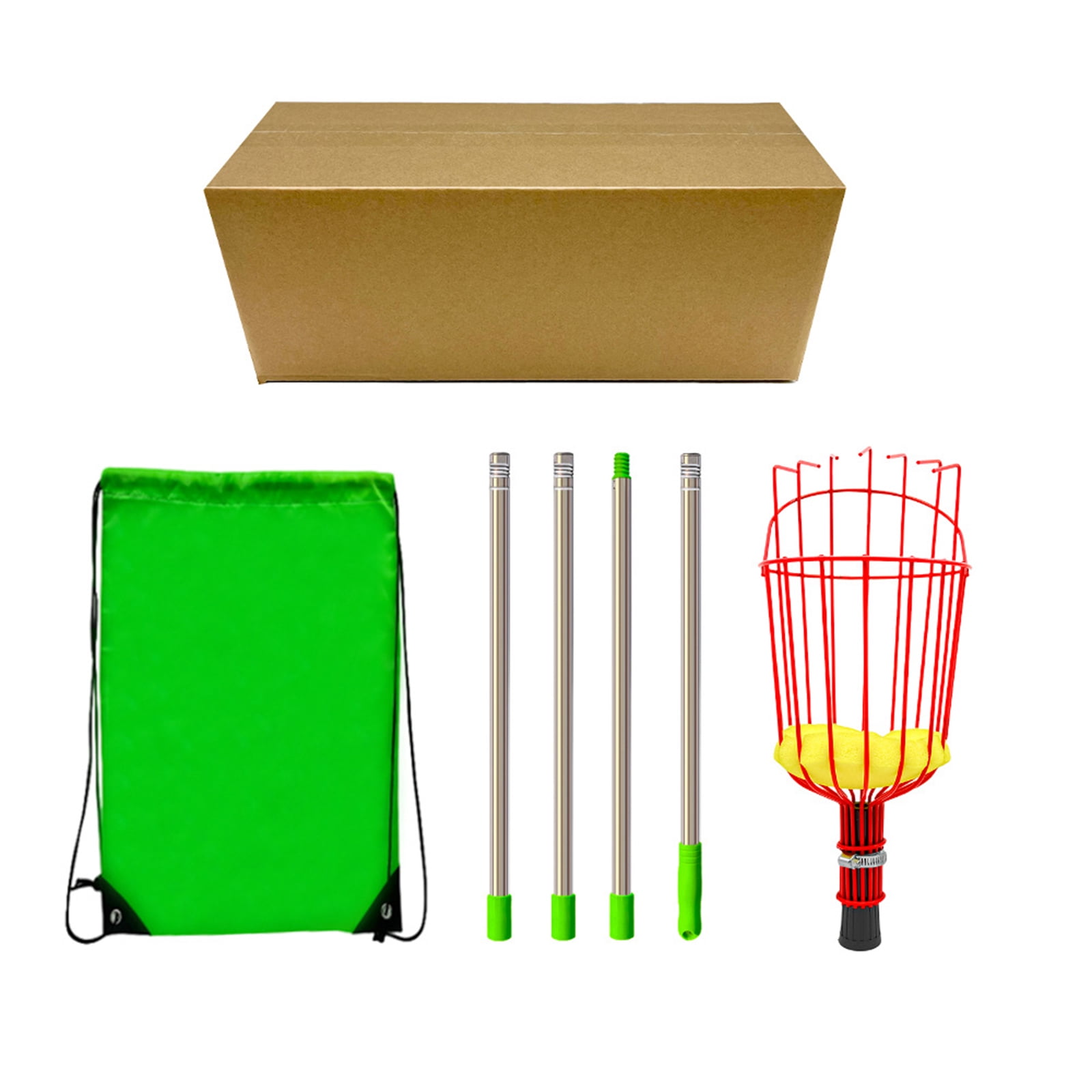Versatile Extendable Fruit Pickers With Comfortable Handle Easy ...