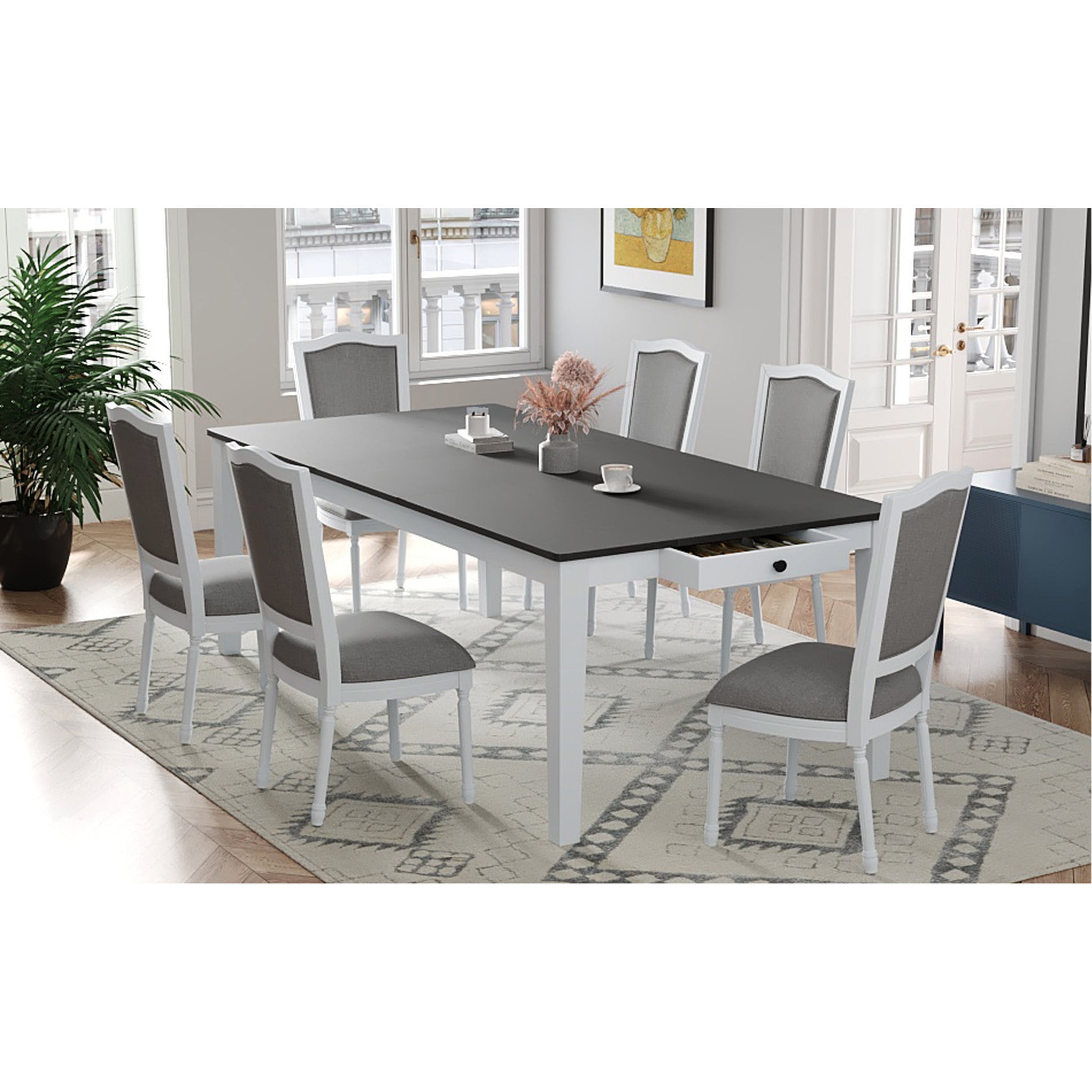 Versatile Extendable Table Design+Stylish Appearance”-“Various Dining ...
