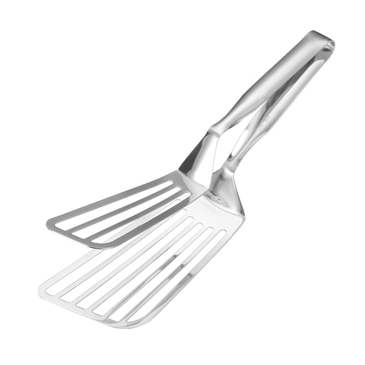 Versatile Flipper And Turner, Heat Protection Stainless Steel Spatula ...