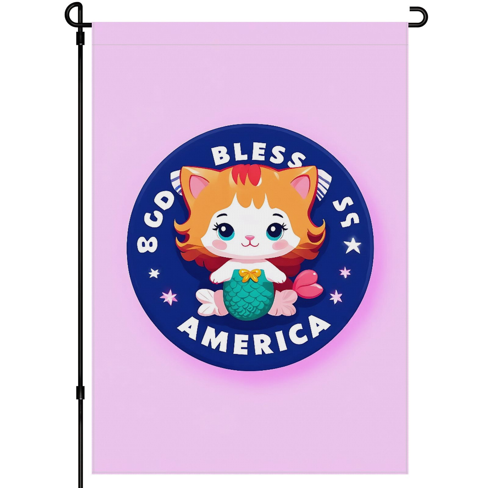 Versatile Fluffy Cat Garden Cat House Flag 28x40 Inches, Kitten ...