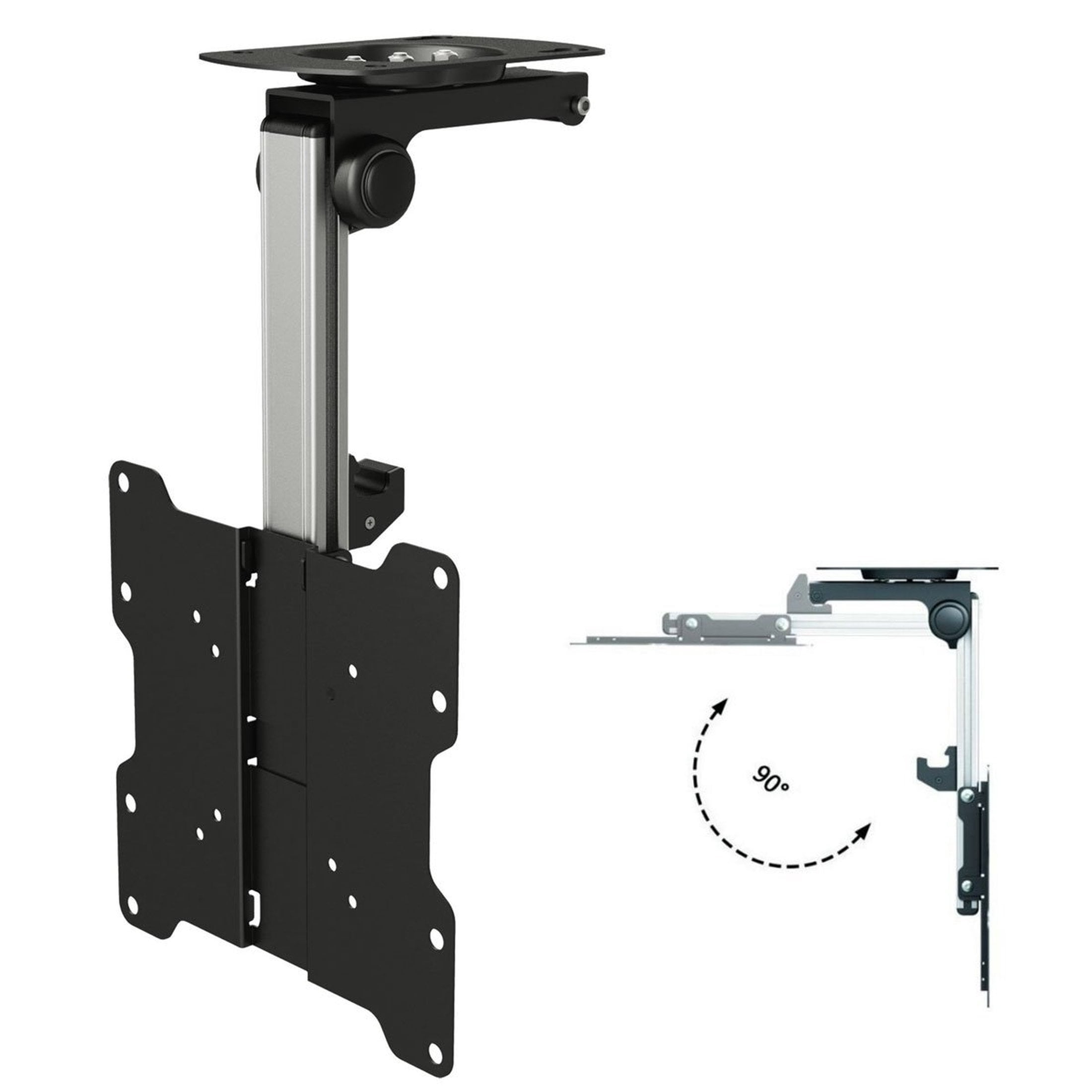 Versatile Folding Ceiling Mount for 17-37 Inch Flat Screens and ...