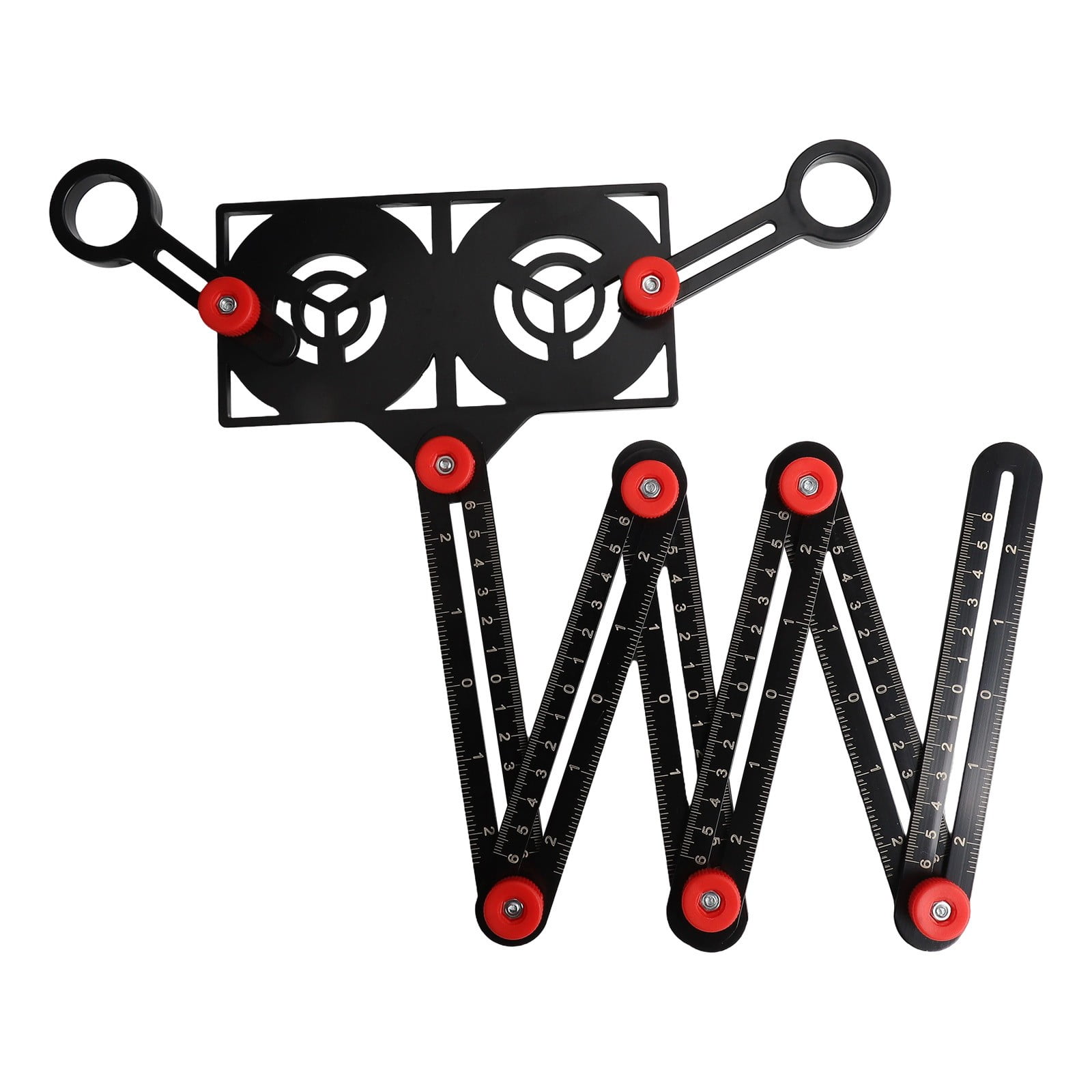 Versatile Folding Measuring Tool Tile Positioning Multi-Angle Measuring ...