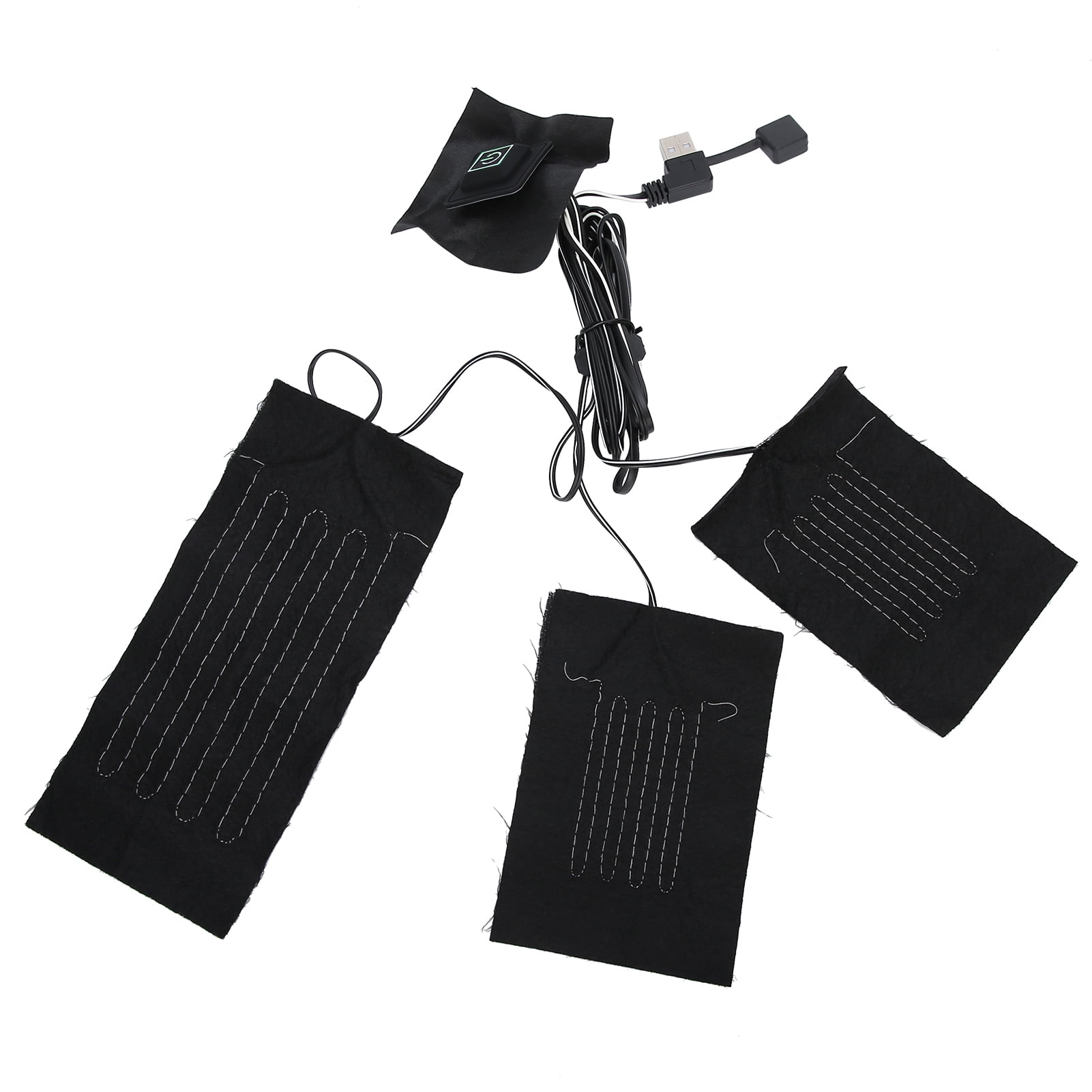 Versatile Heated Vest/Jacket Insert Sheets USB-Powered Electric Heating ...