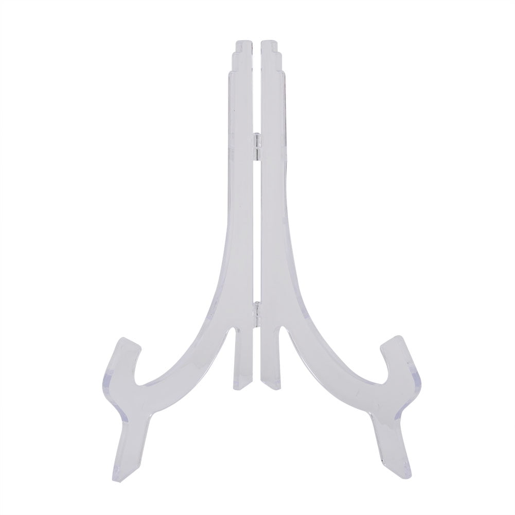 Versatile Holder for Clocks and Photos Gold Iron Plate Display Stand ...