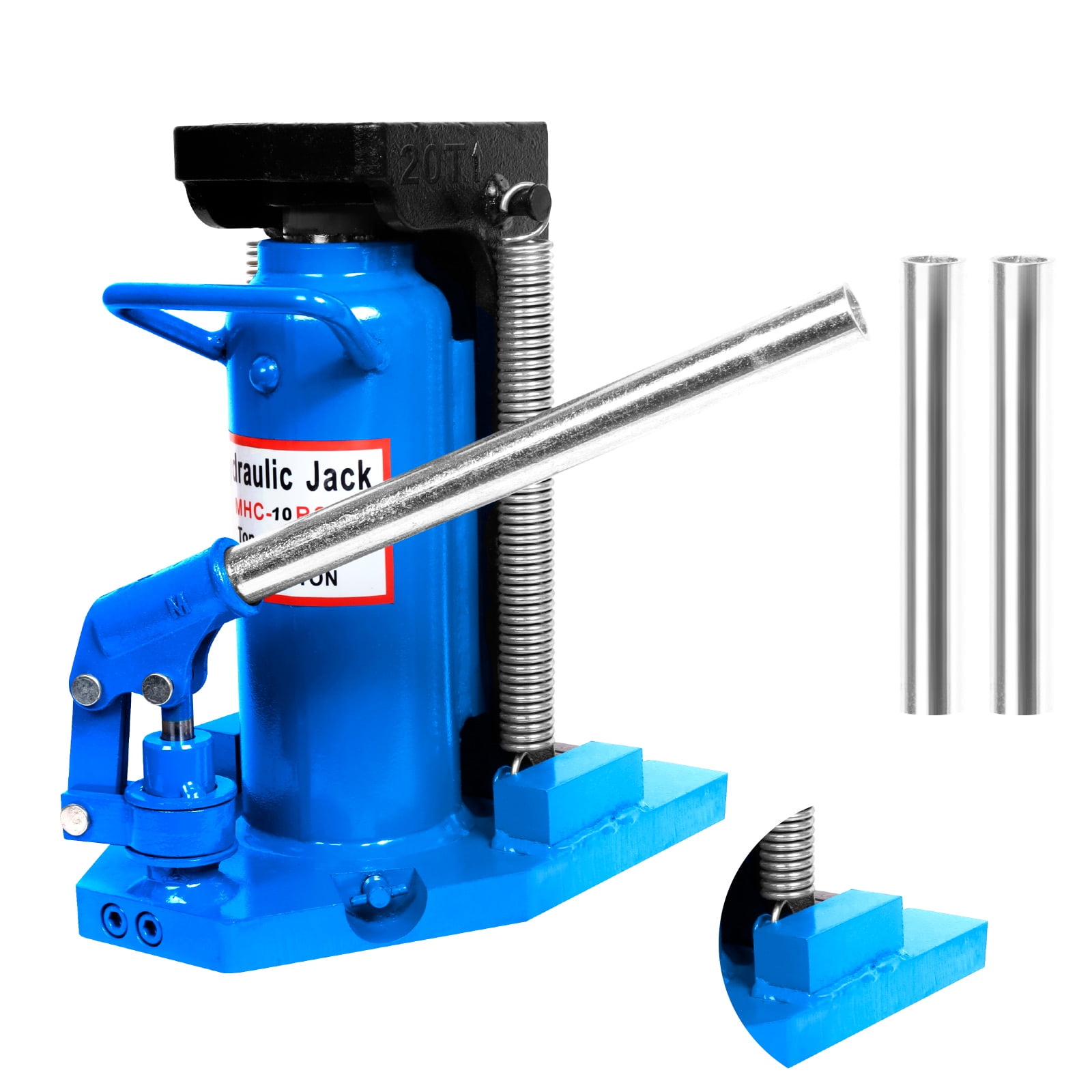 Versatile Hydraulic Toe Jack, 10T/20T Heavy-Duty Toe Jack Lift, Toe ...