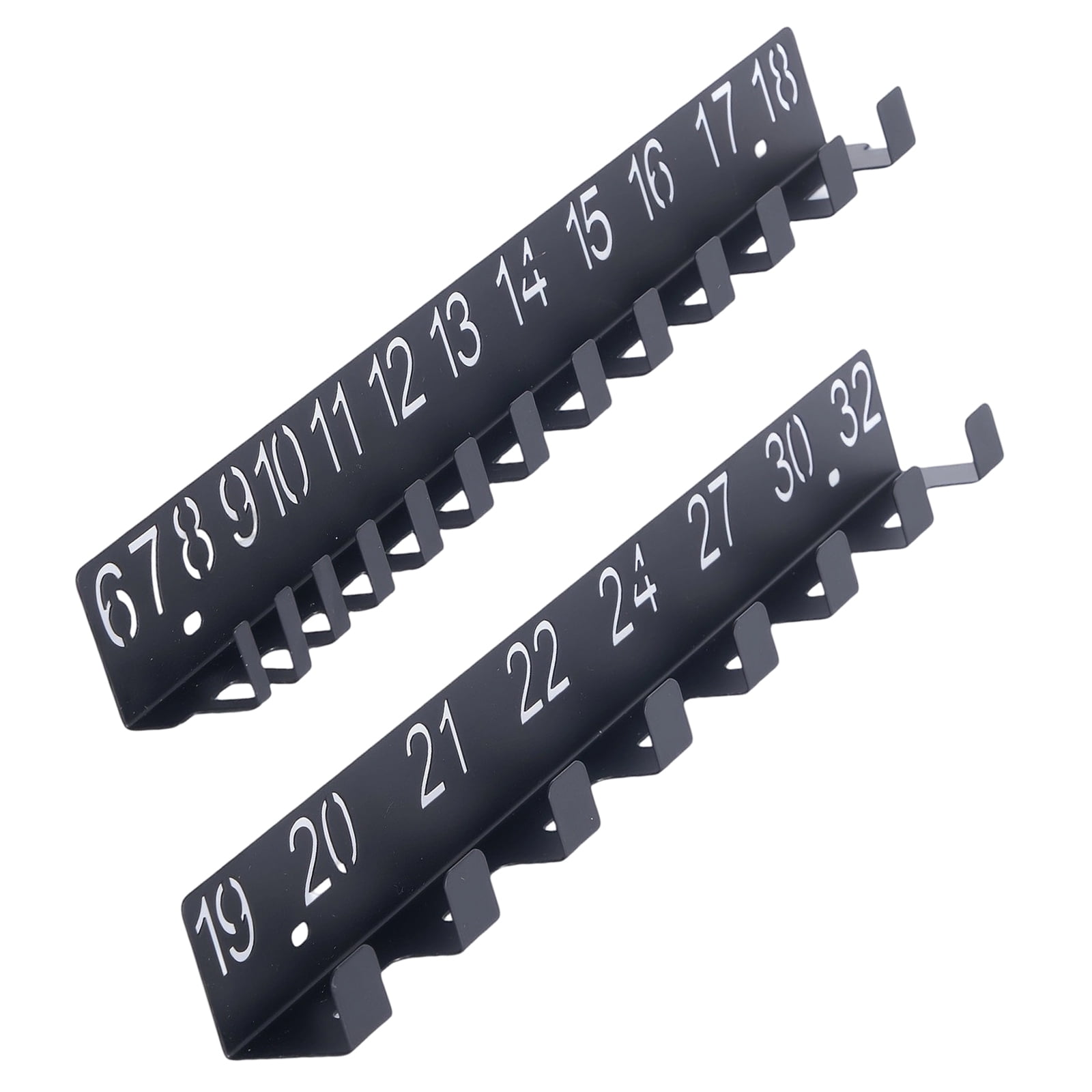 Versatile Iron Tool Rack Wall Mounted Hooks Wrench Rack For Home Garage ...