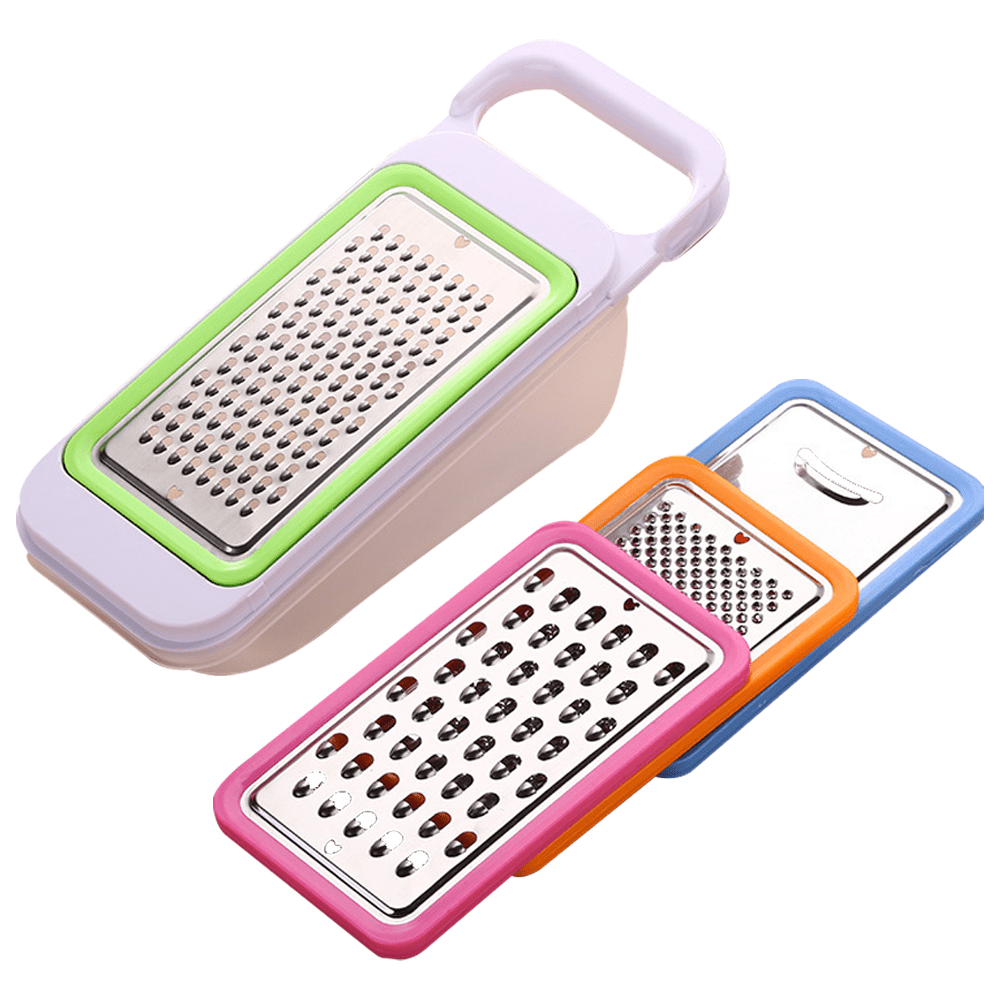 Versatile Kitchen Grater, Multi-functional Cheese Grater with Container ...