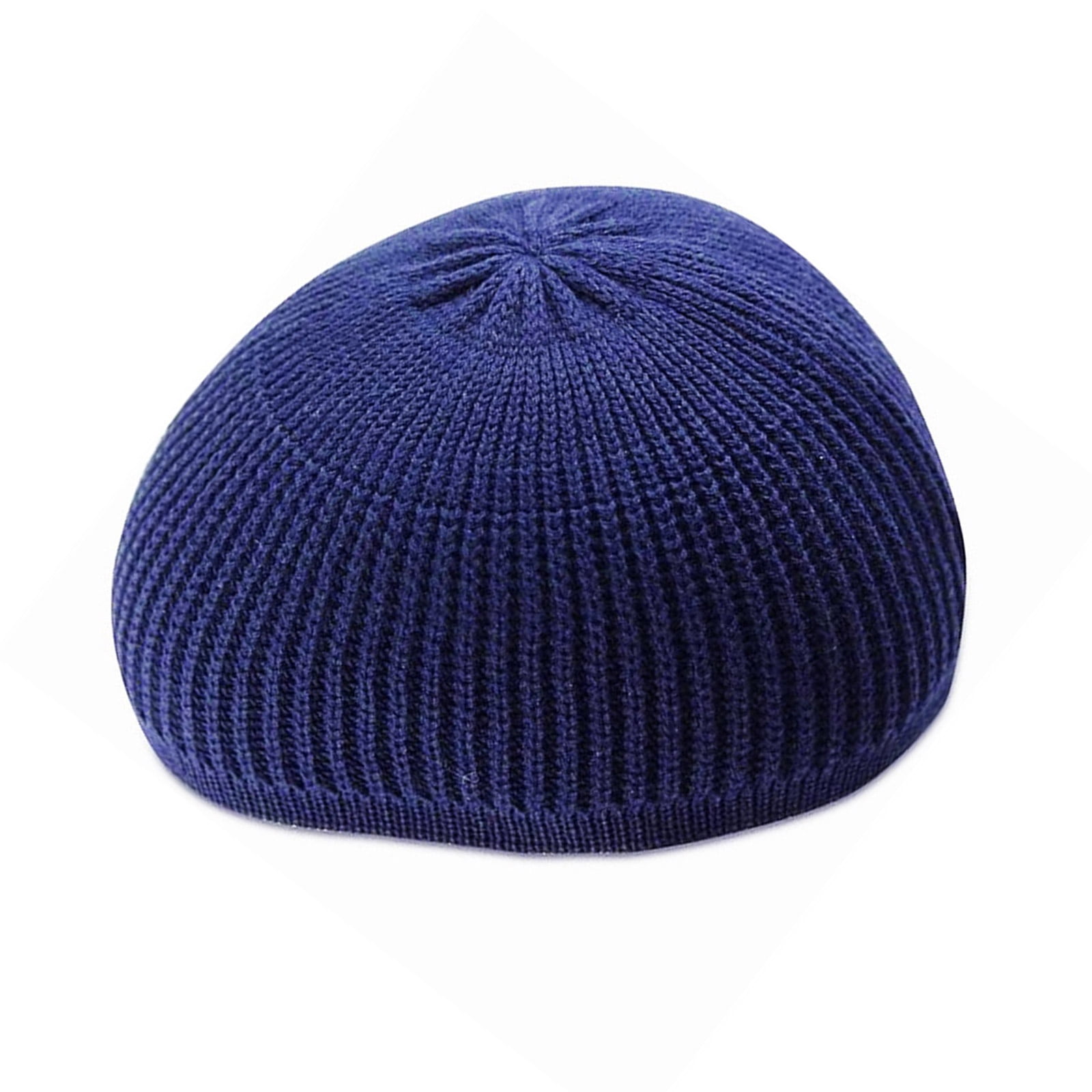 Versatile Kufi Prayer Caps for Men Soft Knitted Acrylic Muslims ...