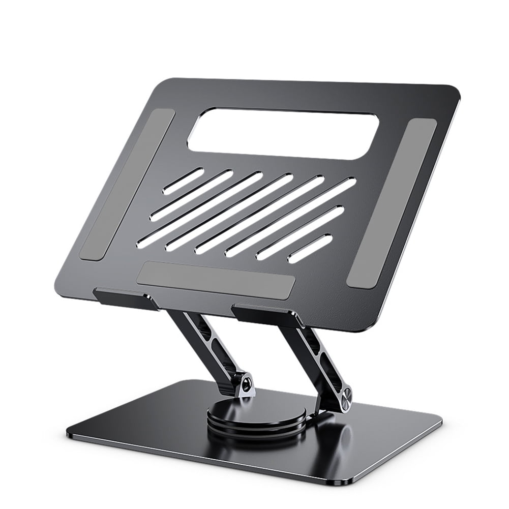 Versatile Laptop Stand for Desk Adjustable Metal Foldable Laptop Riser ...