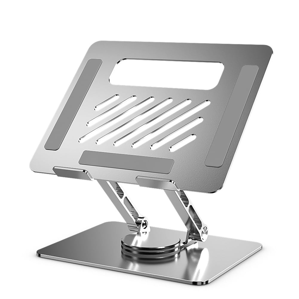 Versatile Laptop Stand for Desk Adjustable Metal Foldable Laptop Riser ...