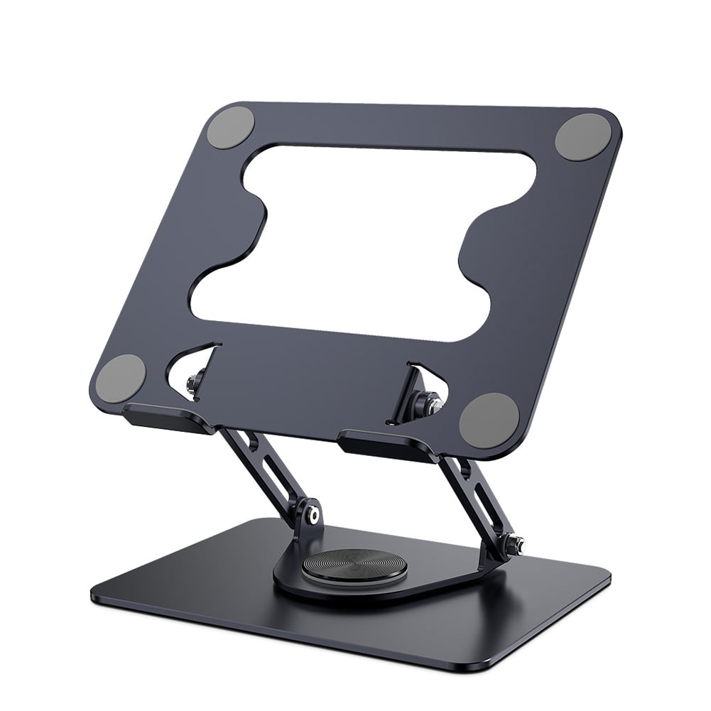 Versatile Laptop Stand for Desk Adjustable Metal Foldable Laptop Riser ...