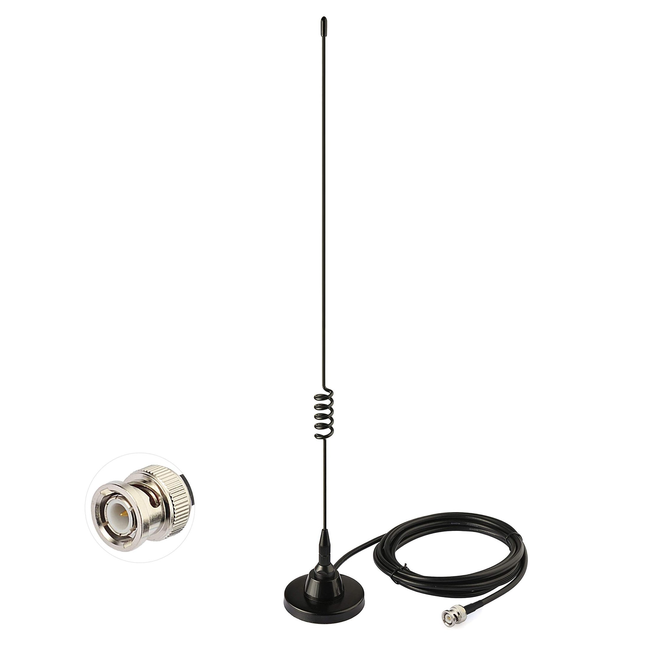 Versatile Magnetic Base Antenna for HF VHF UHF Ham and Police Scanners ...