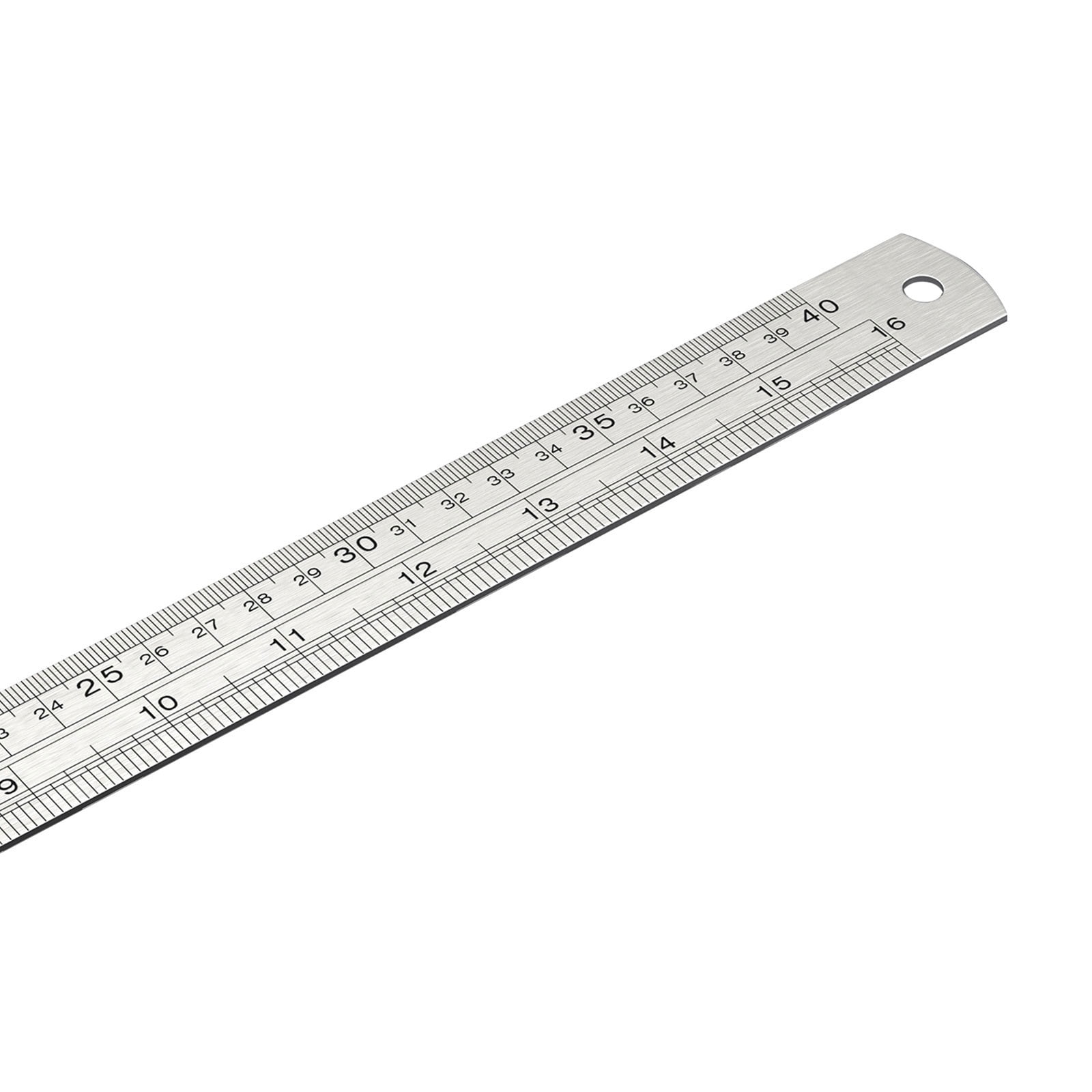 Versatile Measuring Tool Steel Ruler Including Double Scale Metric ...