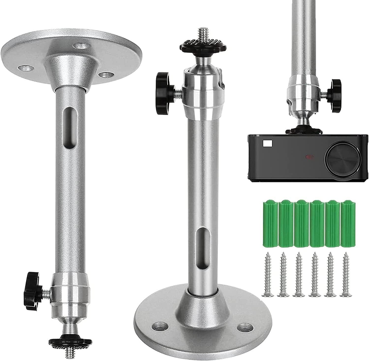 Versatile Mini Projector Mount, Aluminium Alloy 360 Degree Rotatable ...