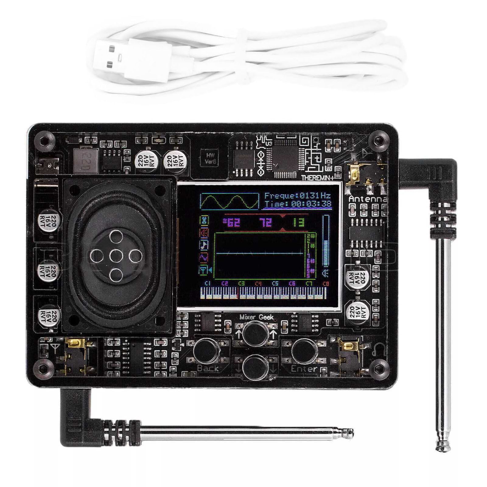 Versatile Mini Theremin for Multiple Genres Intuitive Settings ...