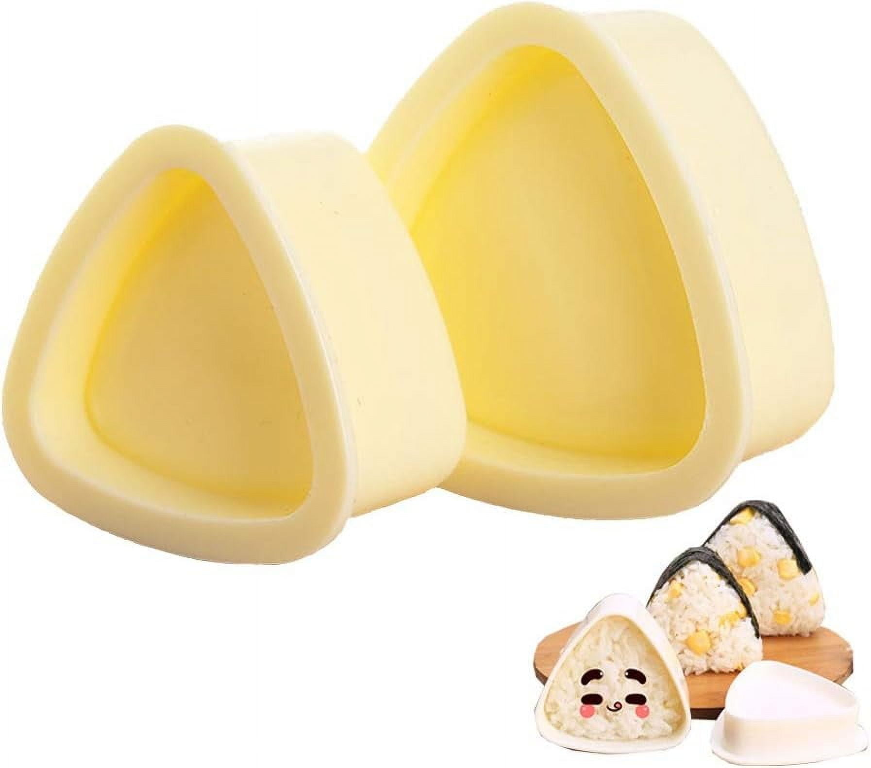 Versatile Onigiri Mold Kit, Non-Stick Surface Triangle Rice Ball Maker ...