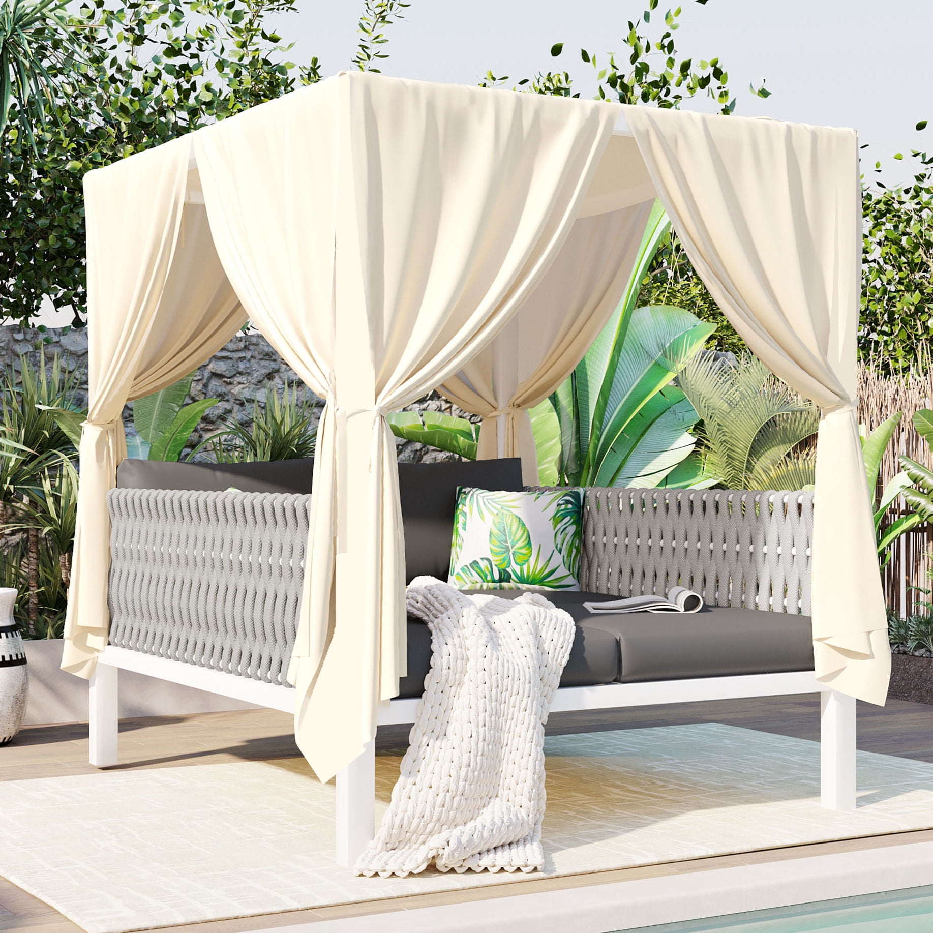 Versatile Outdoor Sunbed - Sunbathing/Reading, Multiple Benefits ...