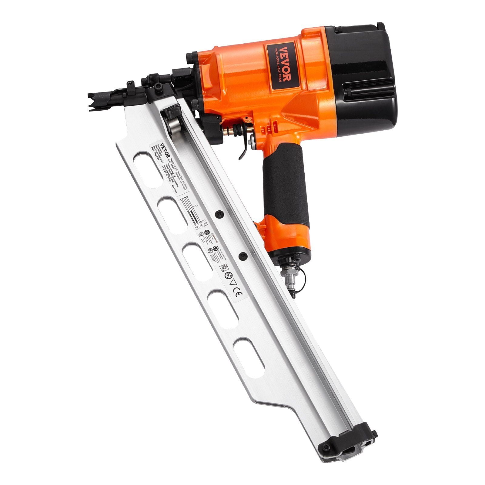 Versatile Pneumatic Framing Nailer 21° Full Round Head, Handles 2" to 3 ...