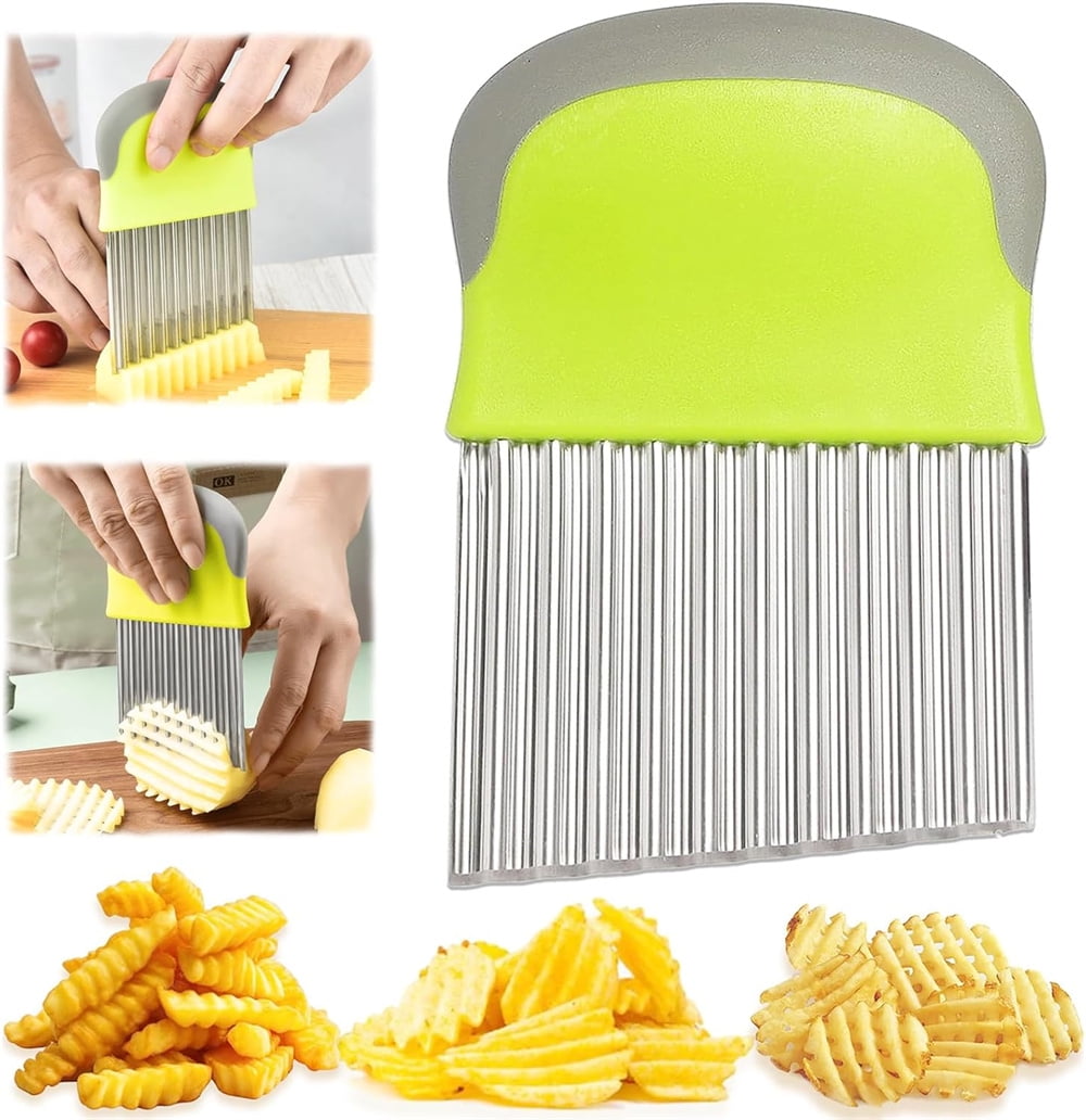 Versatile Potato Slicer,French Fry Cutter,Wolf Tooth Potato Knife ...