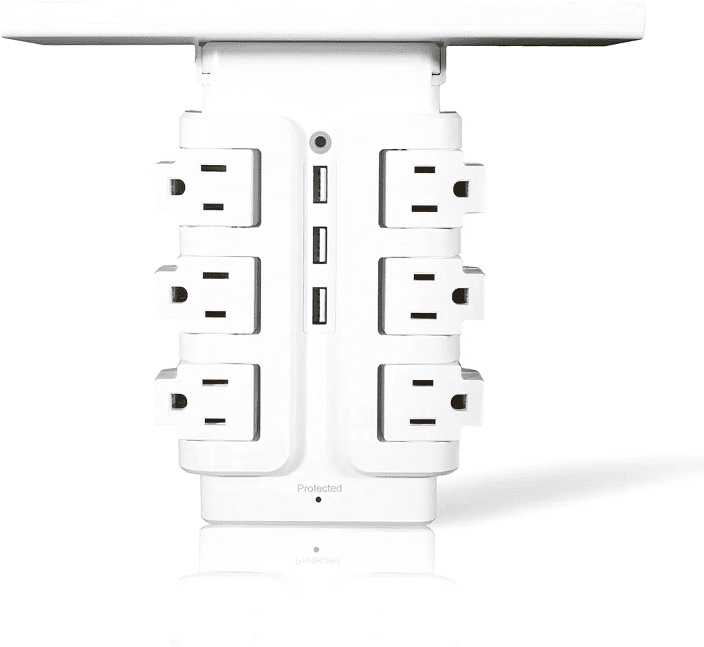 Versatile Power Strip Tower | Stay Connected & Organized - Walmart.com