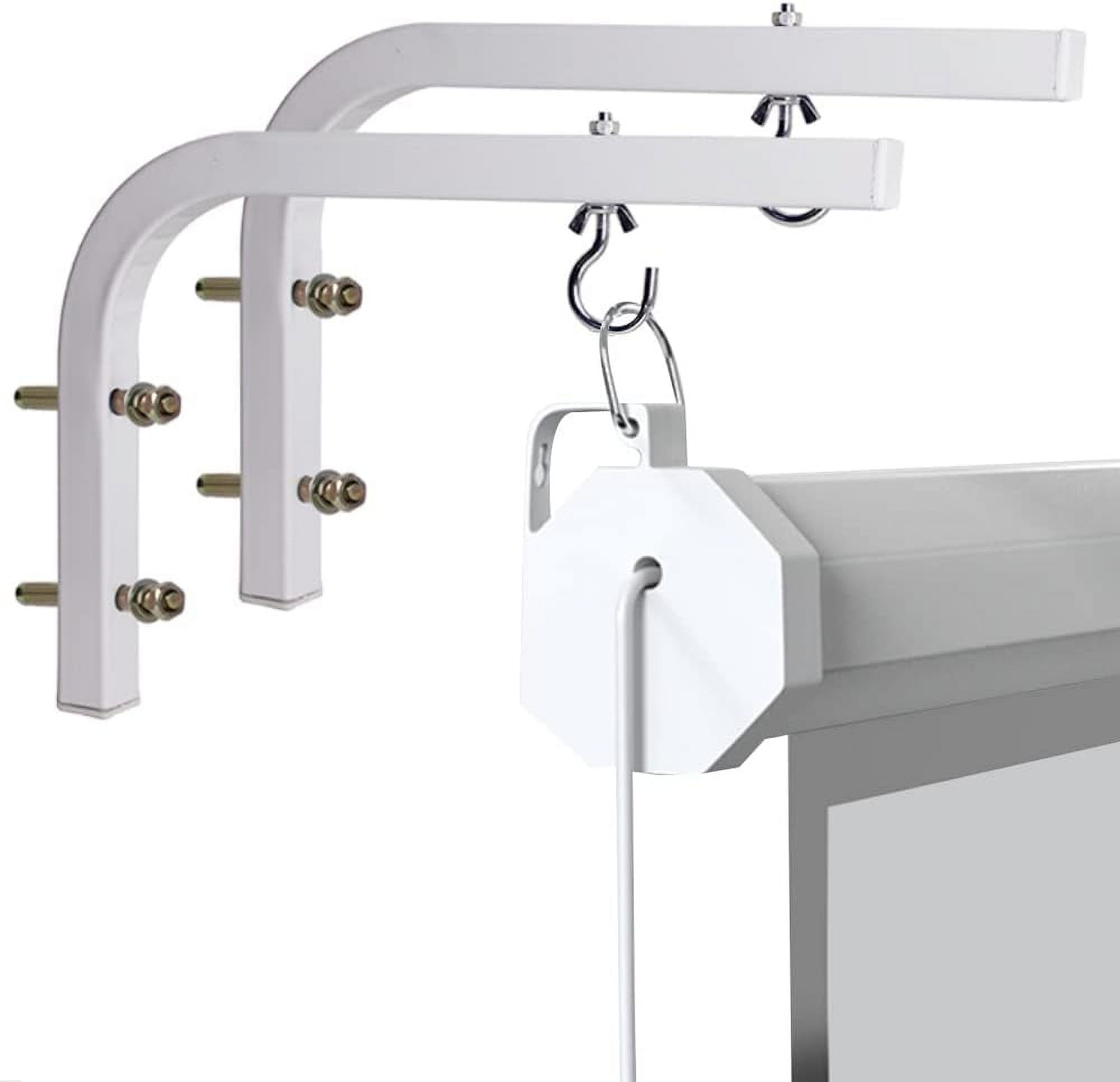 Versatile Projector Screen Mount, Solid Steel L-Brackets For Home ...