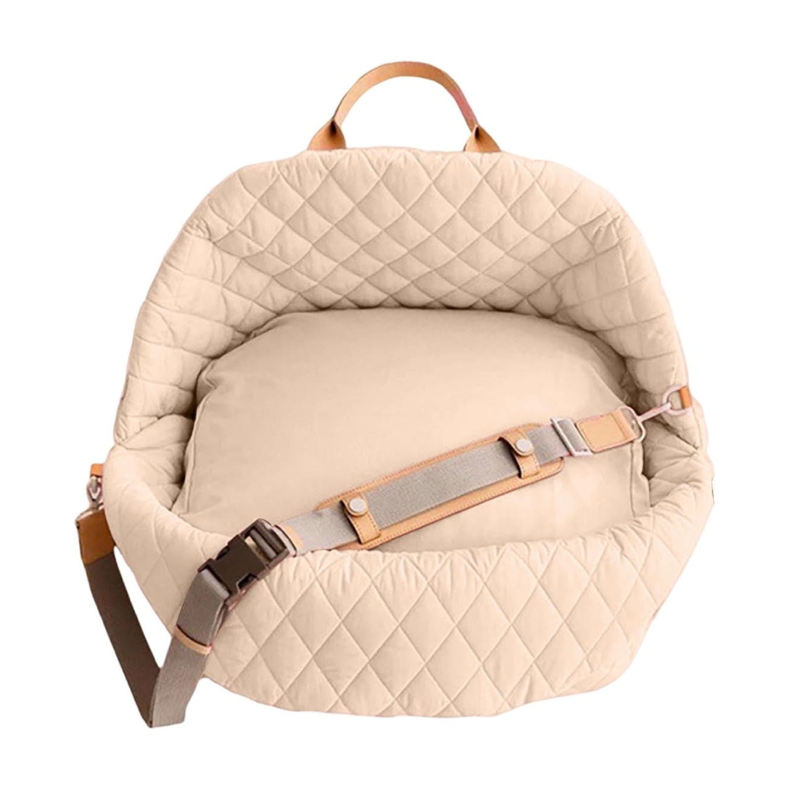 Versatile Quilted Handheld Tote for Small Dogs and Cats Convertible ...